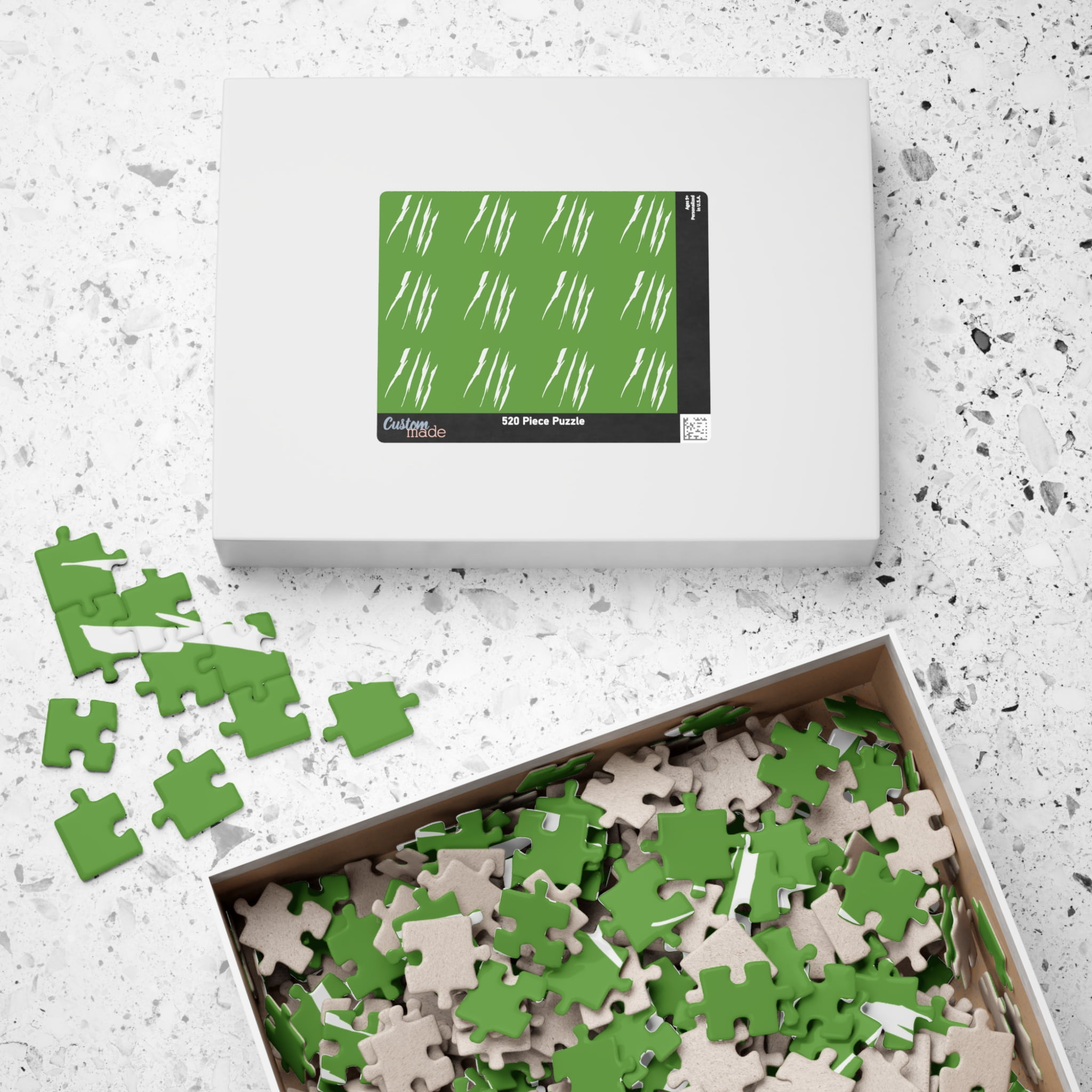 Effete Feline Claw Marks Scratch Puzzle (110, 252, 520, 1014pcs ...