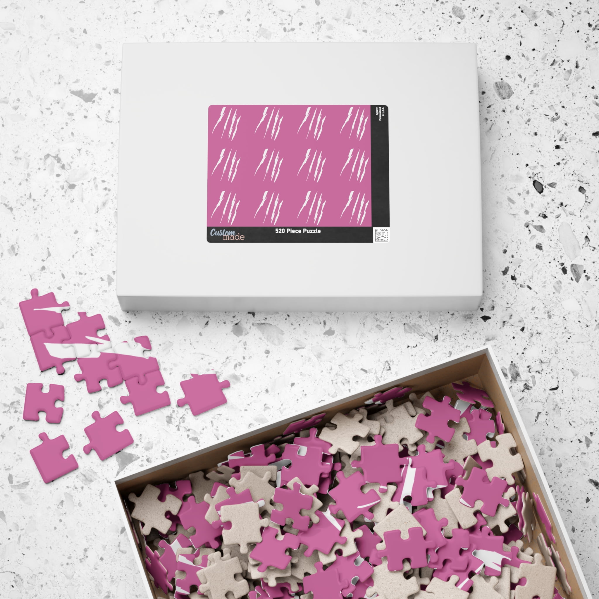 Effete Feline Claw Marks Scratch Puzzle (110, 252, 520, 1014pcs ...