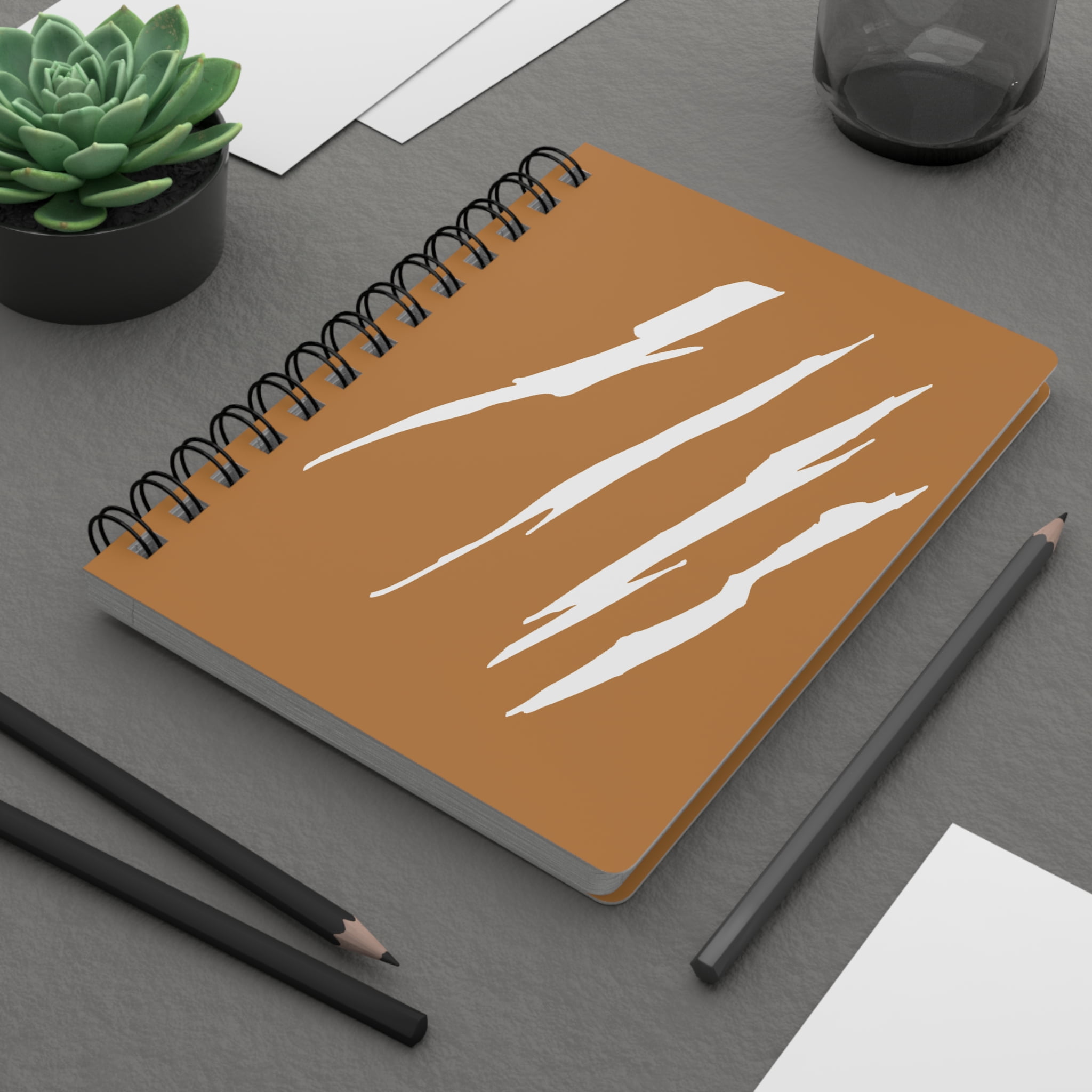 Effete Feline Claw Marks Scratch Spiral Bound Journal - Walmart.com