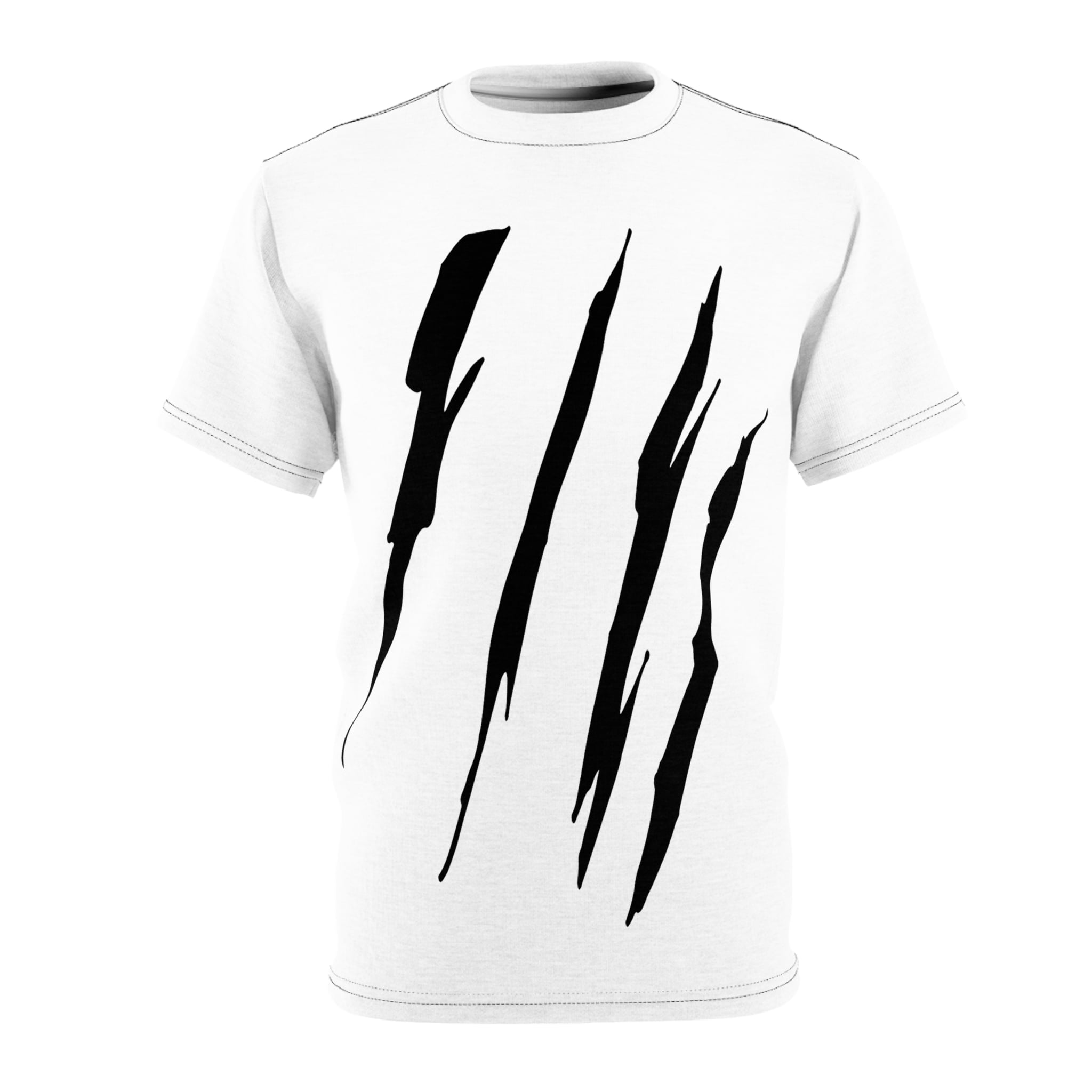 Effete Feline Claw Marks Scratch Unisex Cut & Sew Tee (AOP) - Walmart.com