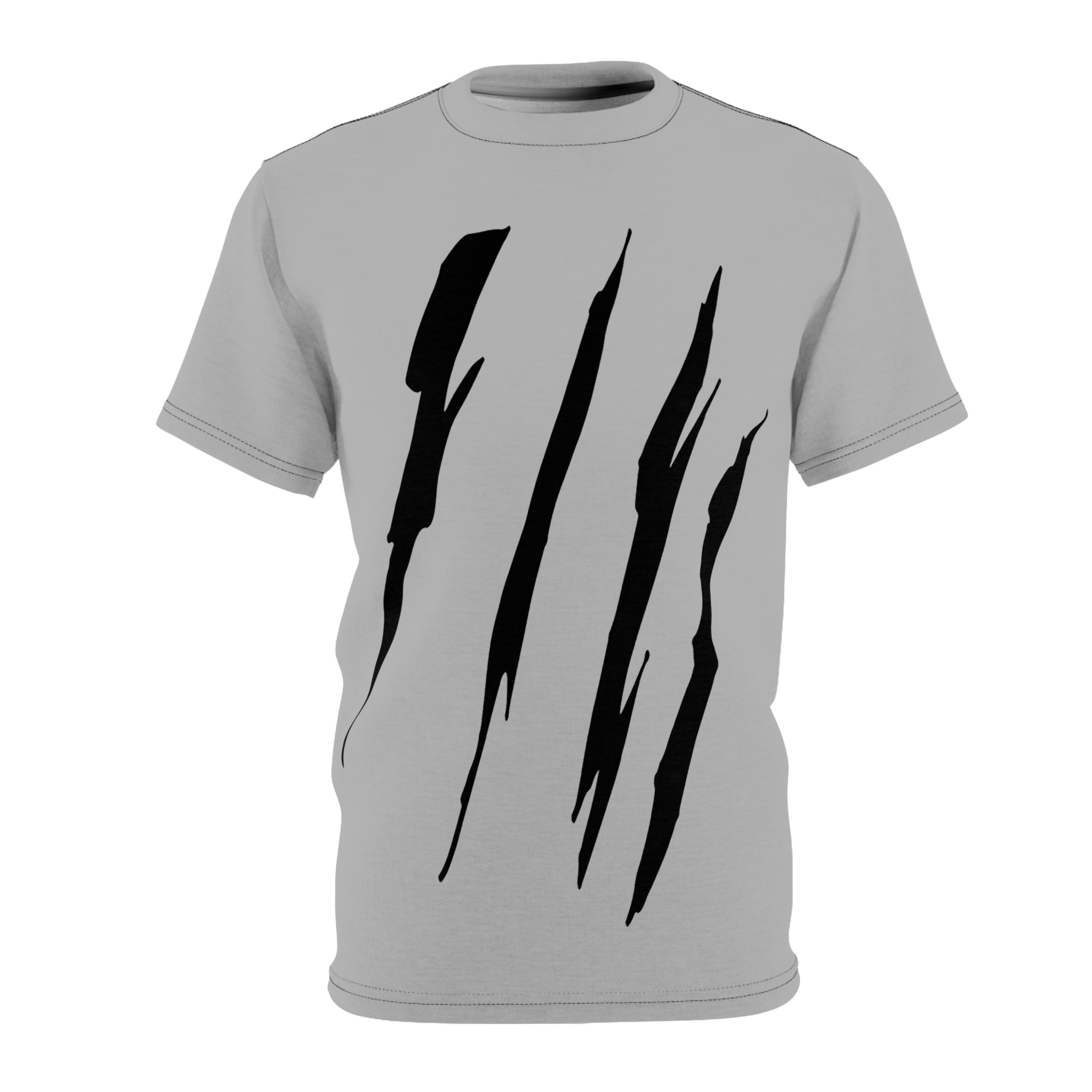 Effete Feline Claw Marks Scratch Unisex Cut & Sew Tee (AOP) - Walmart.com