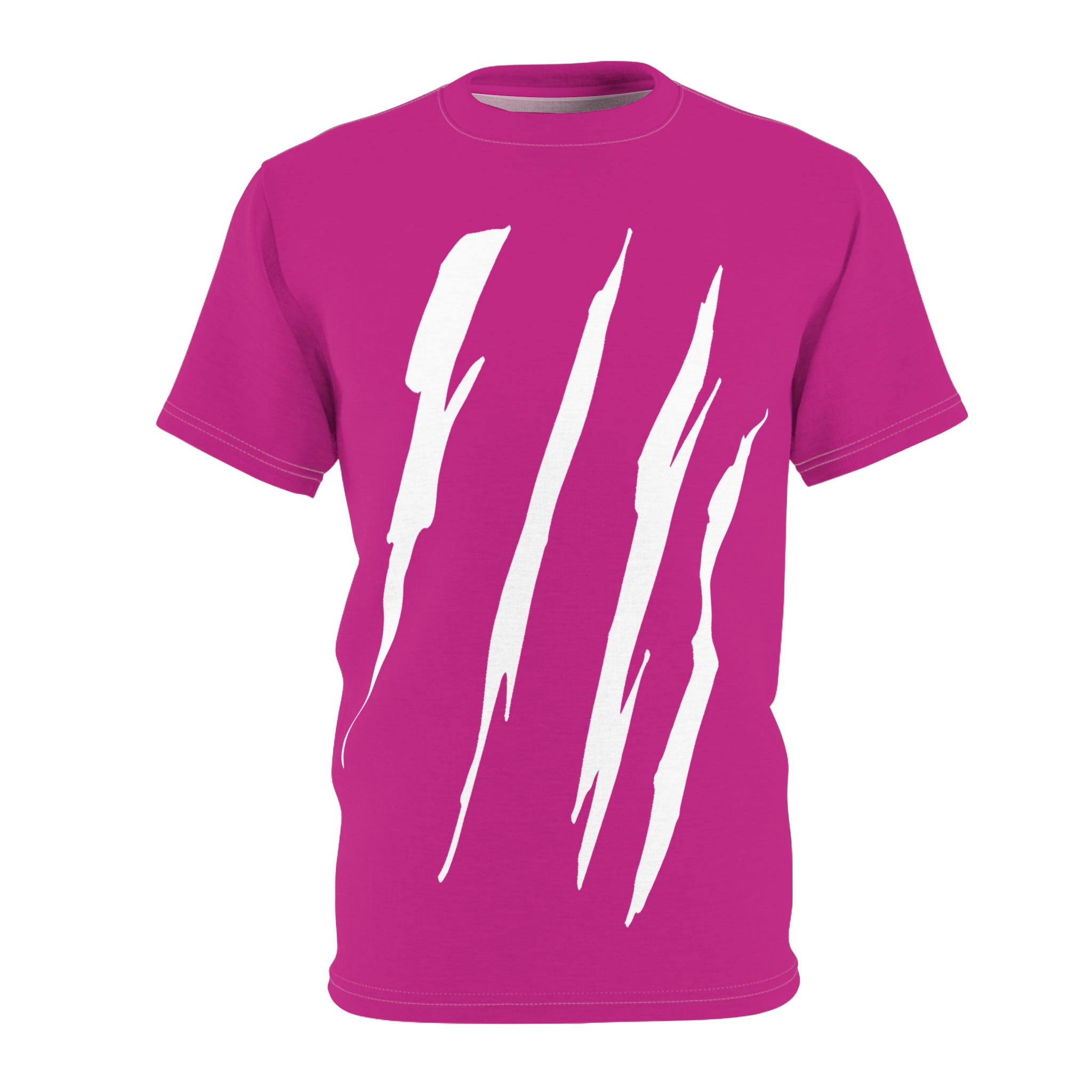 Effete Feline Claw Marks Scratch Unisex Cut & Sew Tee (AOP) - Walmart.com