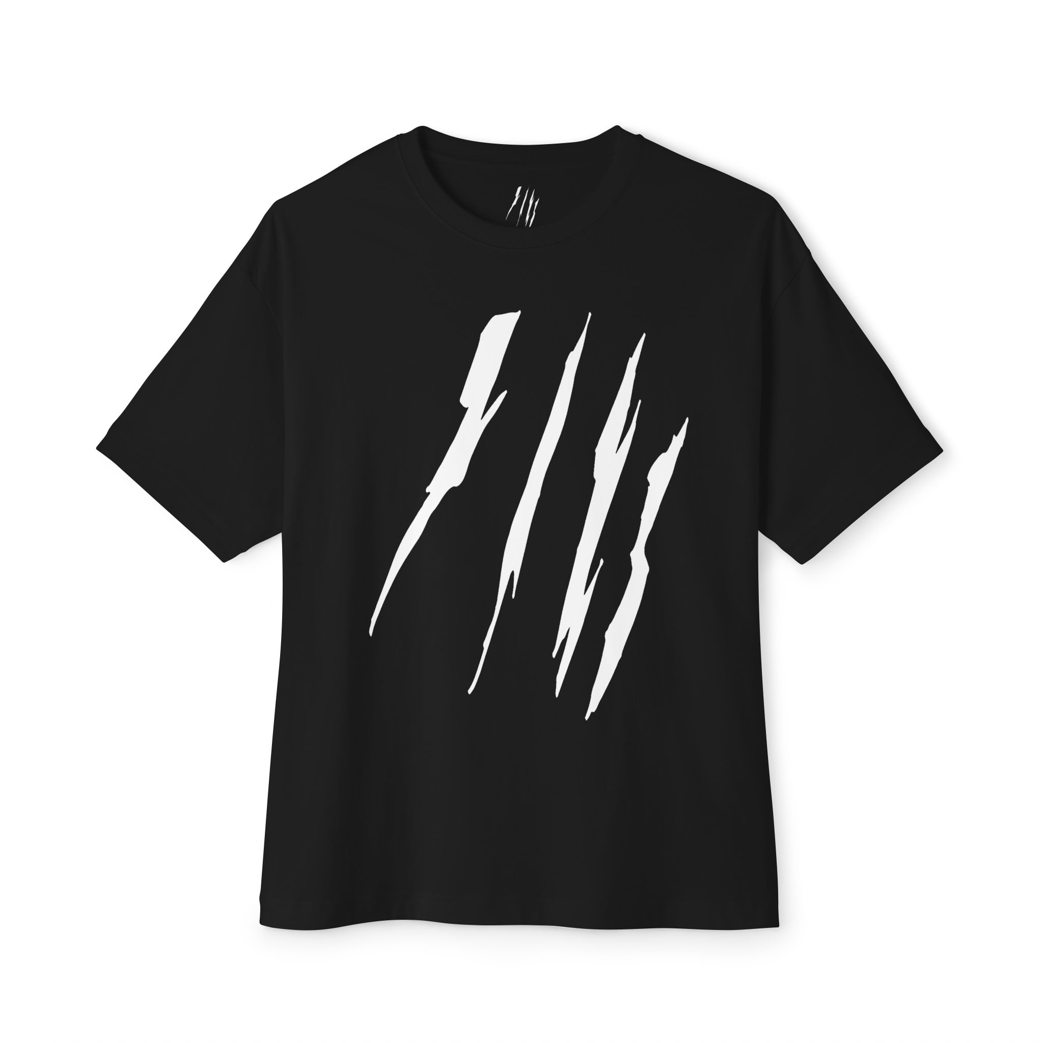 Effete Feline Claw Marks Scratch Unisex Oversized Boxy Tee - Walmart.com