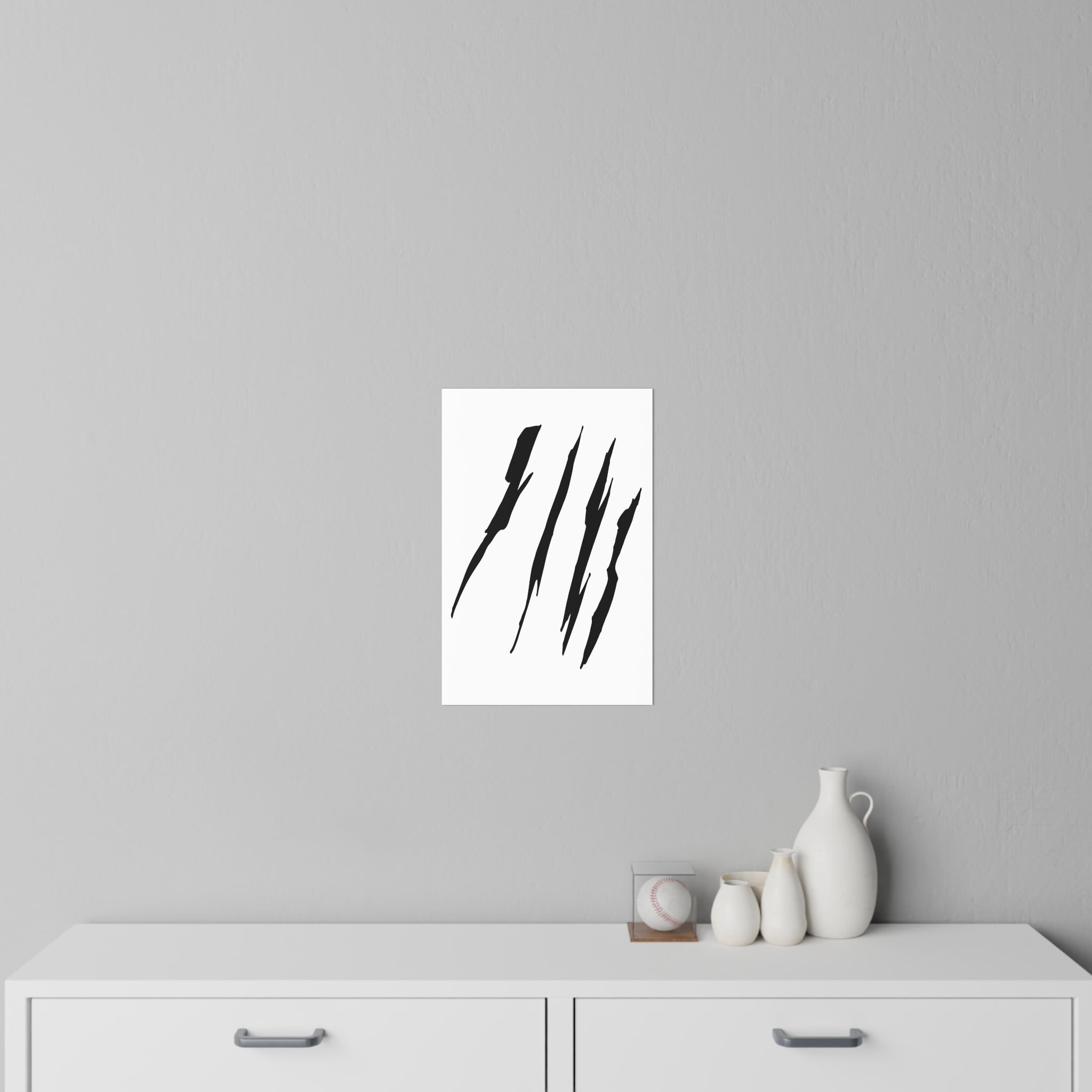Effete Feline Claw Marks Scratch Wall Decals - Walmart.com