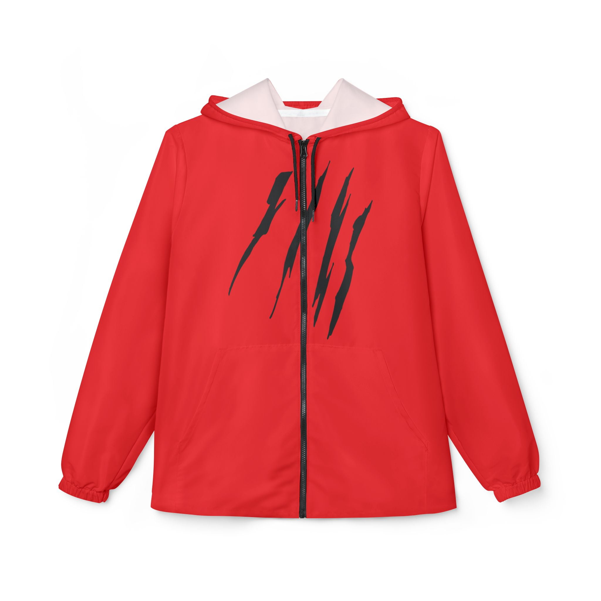 Effete Feline Claw Marks Scratch Windbreaker Jacket (AOP) - Walmart.com