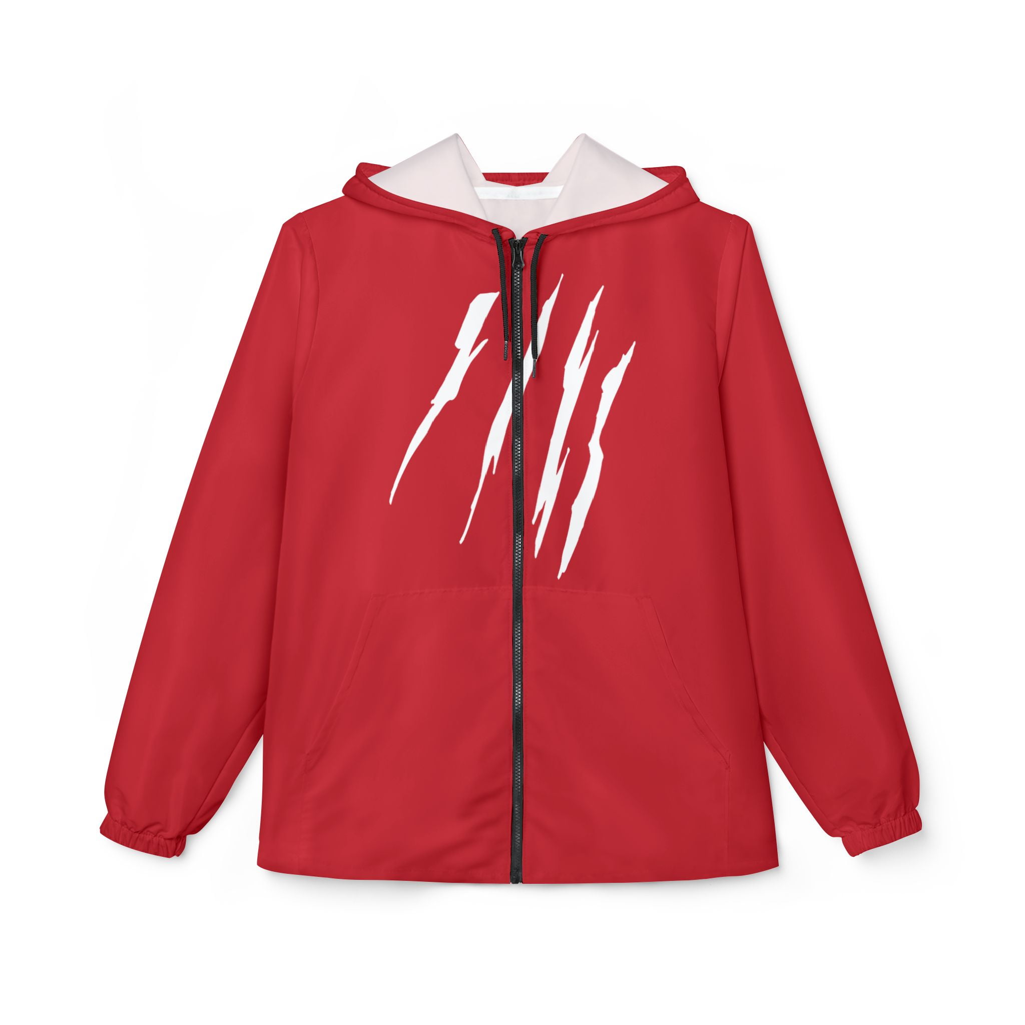 Effete Feline Claw Marks Scratch Windbreaker Jacket (AOP) - Walmart.com