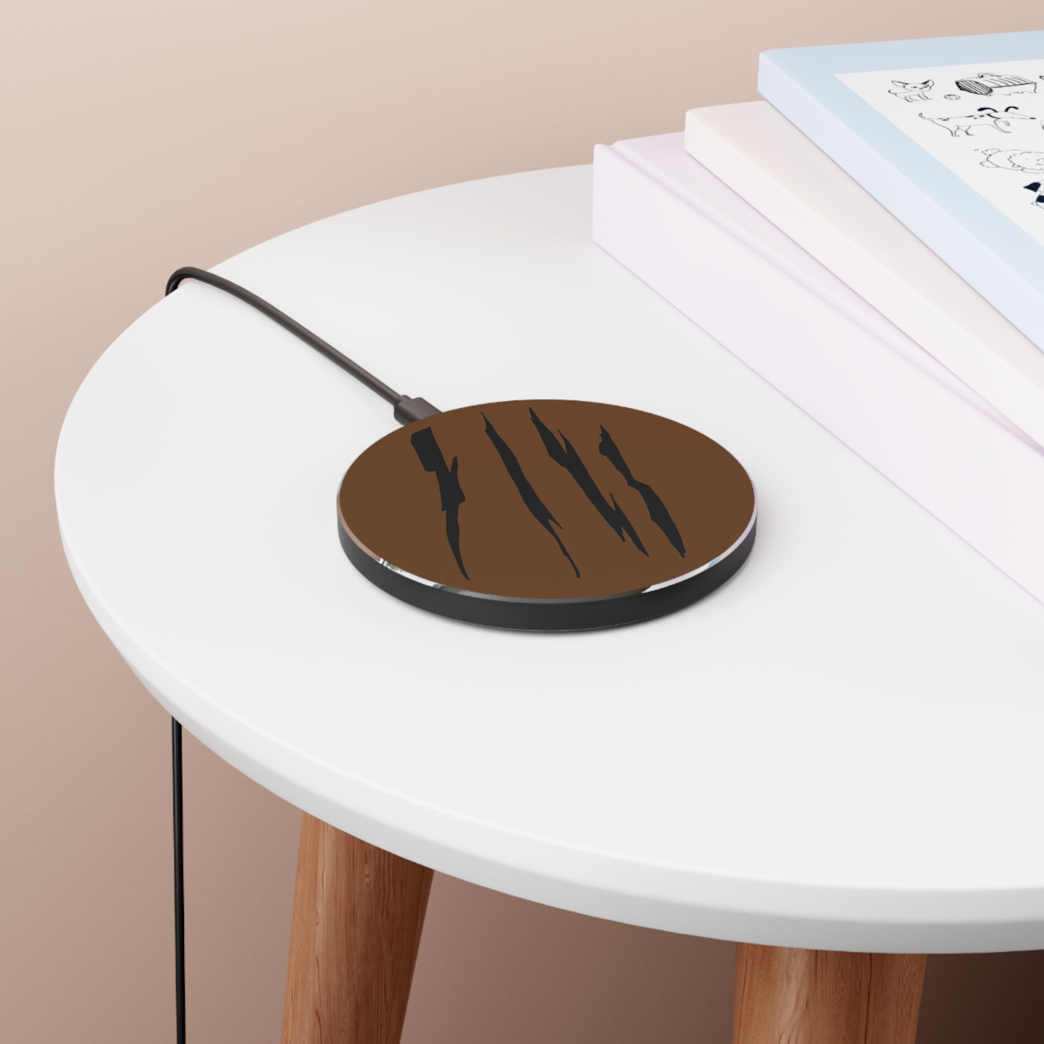 Effete Feline Claw Marks Scratch Wireless Charger - Walmart.com