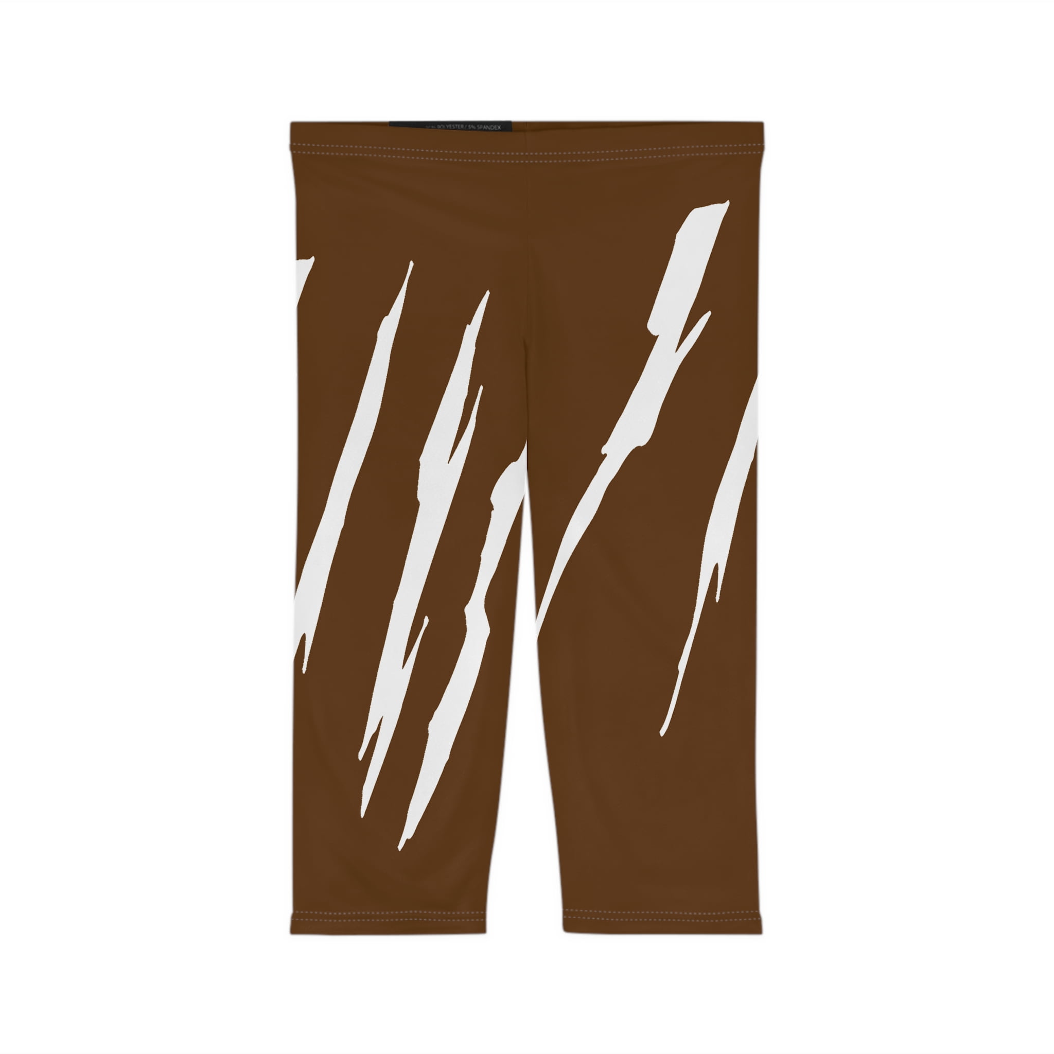 Effete Feline Claw Marks Scratch Women Capri Leggings (AOP) - Walmart.com