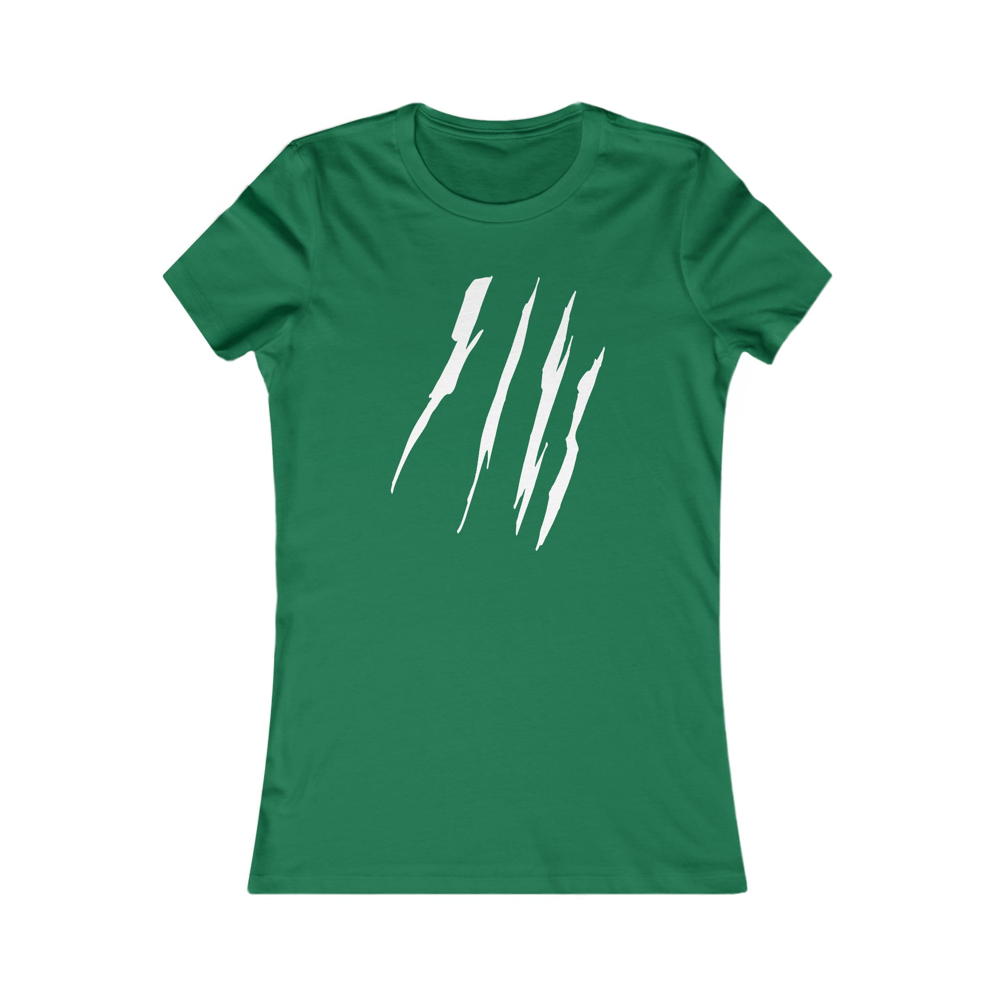 Effete Feline Claw Marks Scratch Women Favorite Tee - Walmart.com