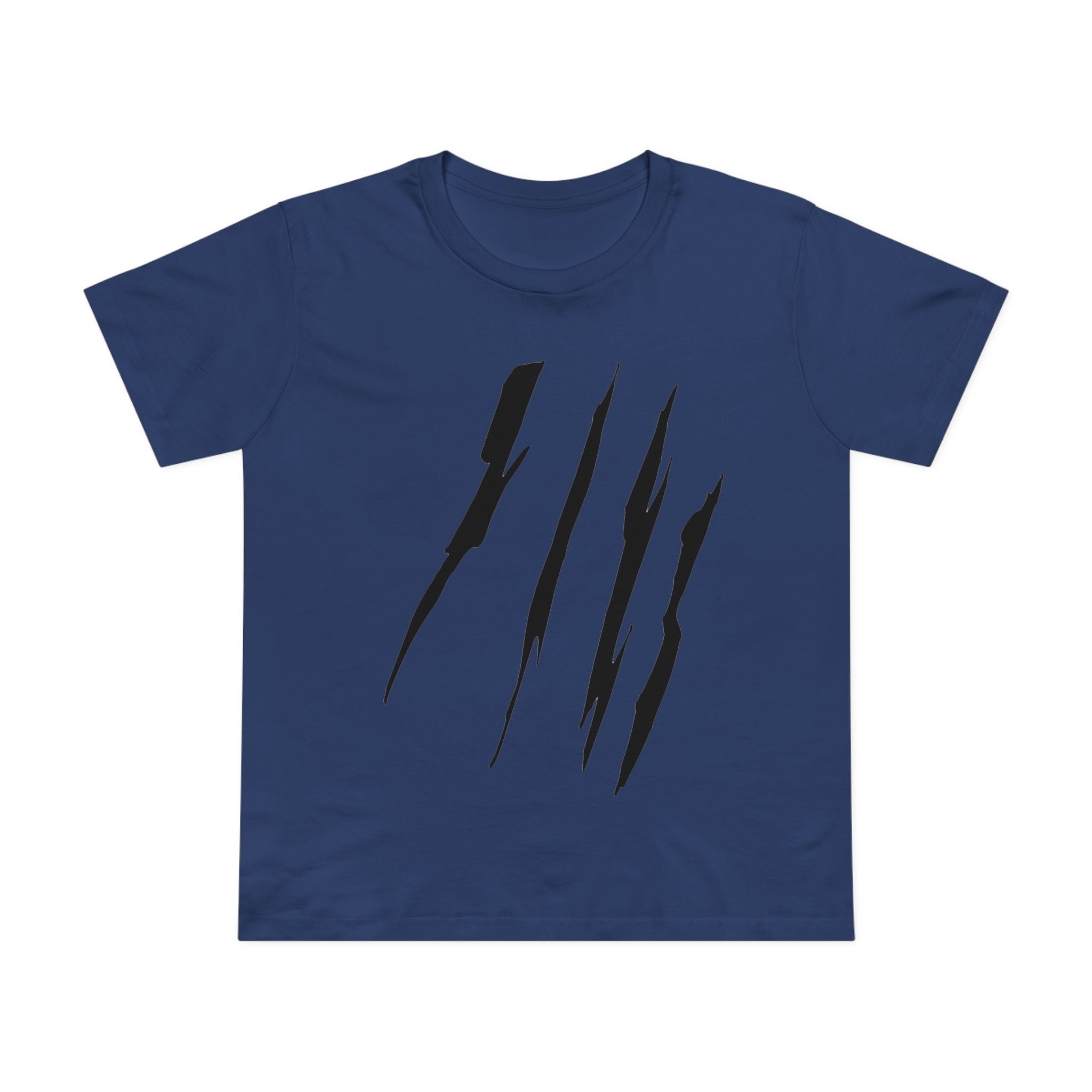 Effete Feline Claw Marks Scratch Women Maple Tee - Walmart.com
