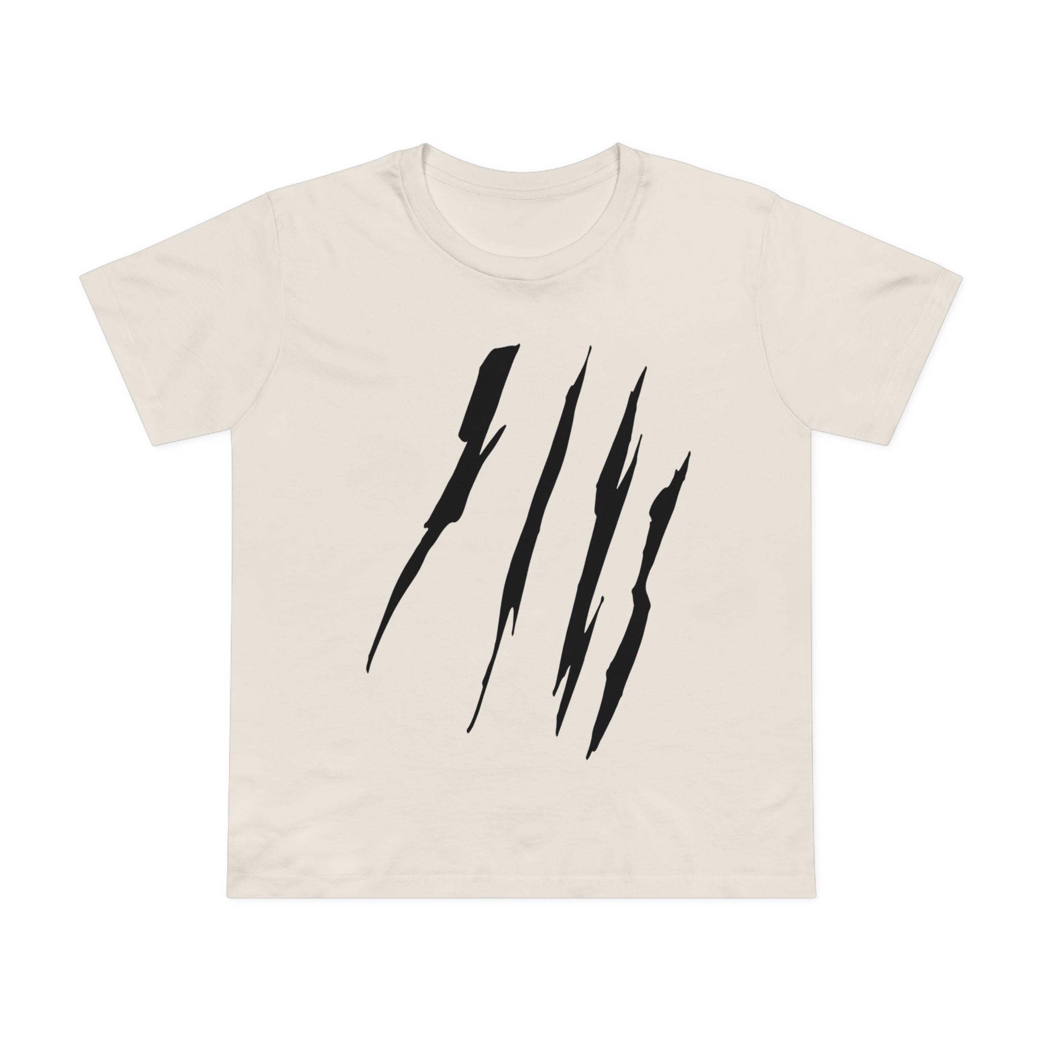 Effete Feline Claw Marks Scratch Women Maple Tee - Walmart.com