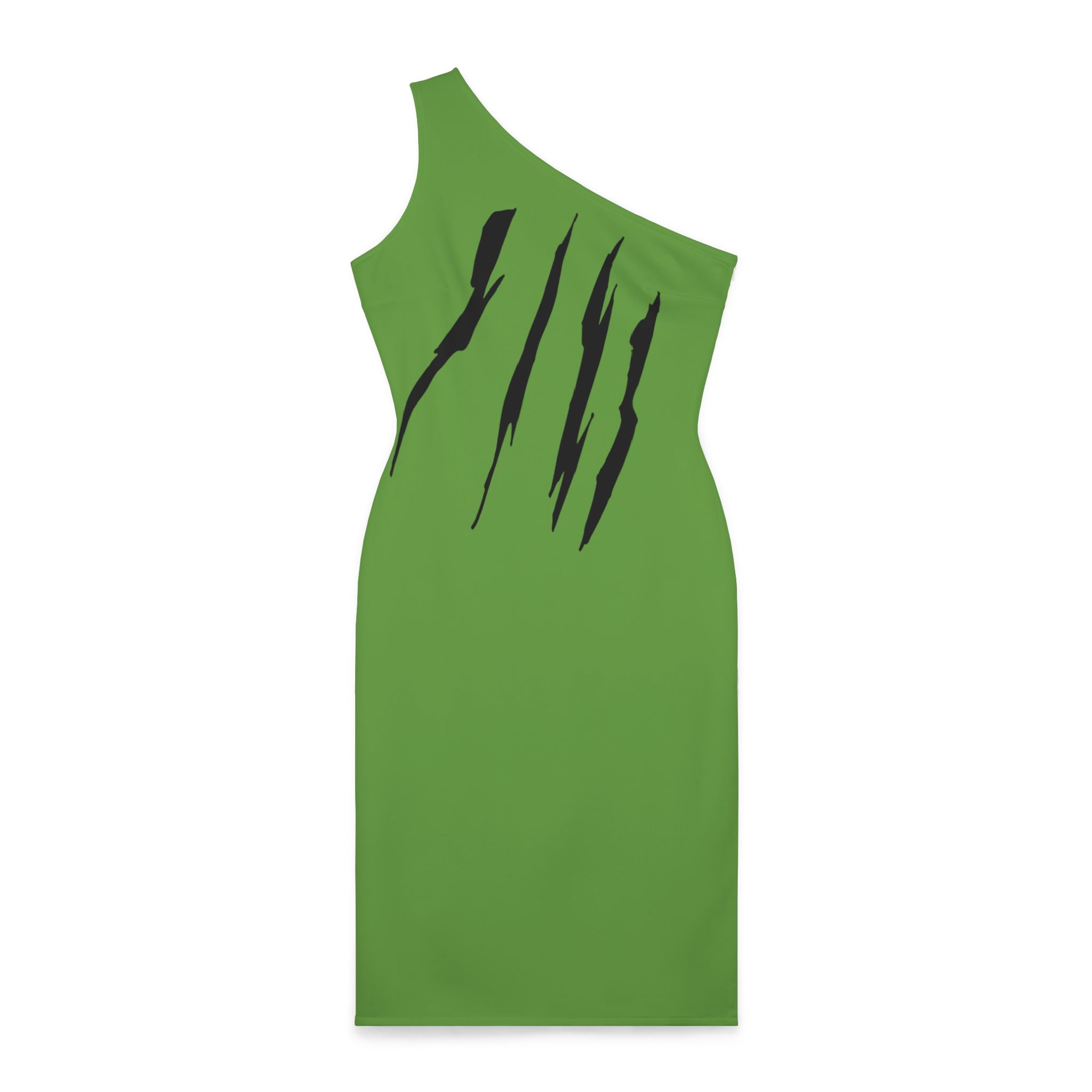 Effete Feline Claw Marks Scratch Women Shoulder Dress (AOP) - Walmart.com
