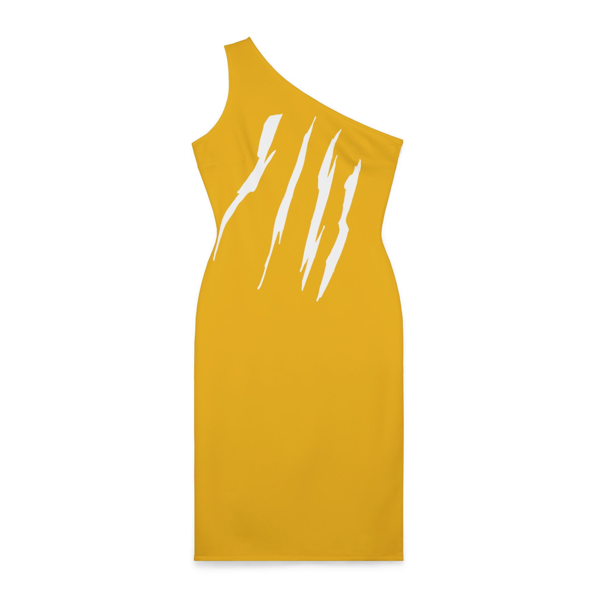 Effete Feline Claw Marks Scratch Women Shoulder Dress (AOP) - Walmart.com