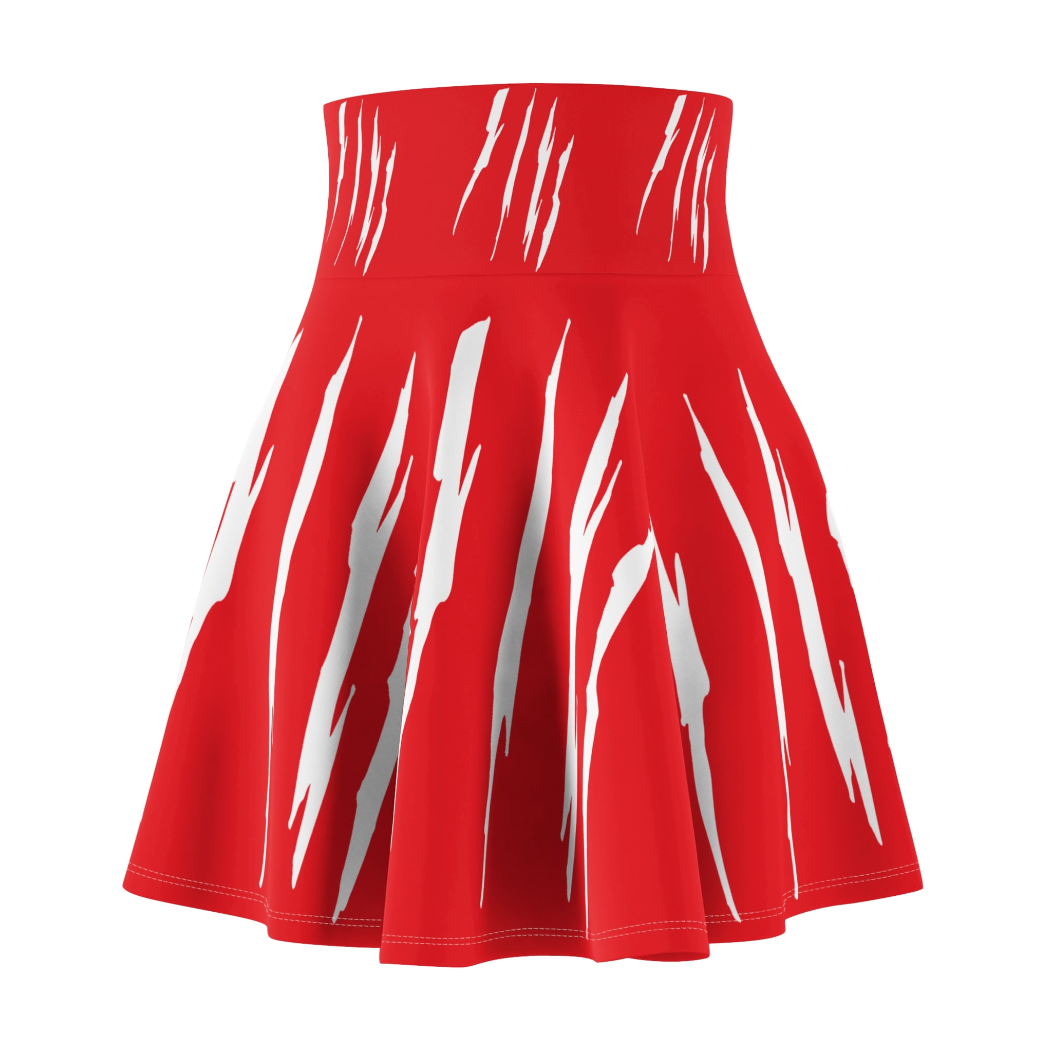 Effete Feline Claw Marks Scratch Women Skater Skirt (AOP) - Walmart.com