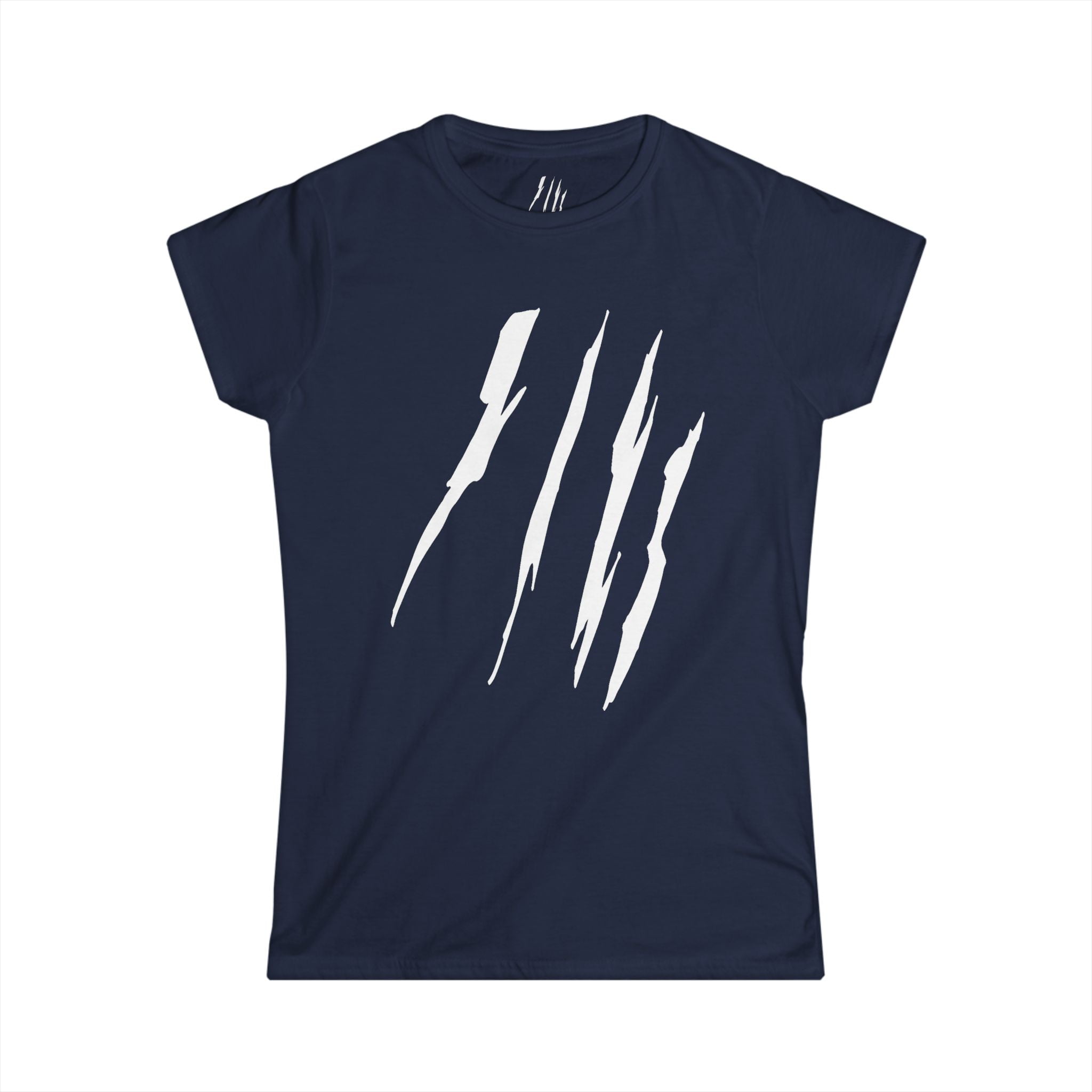 Effete Feline Claw Marks Scratch Women Softstyle Tee - Walmart.com