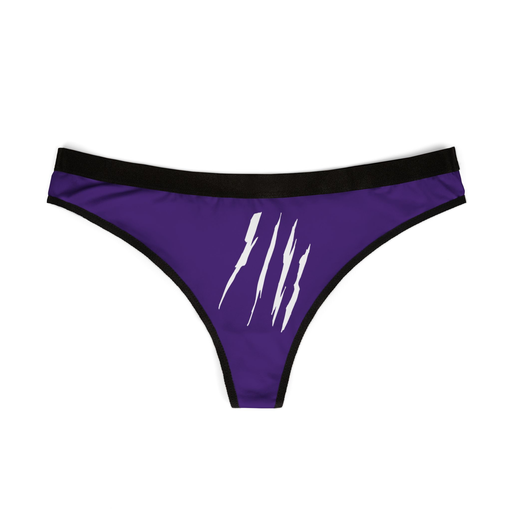 Effete Feline Claw Marks Scratch Women Thongs (AOP) - Walmart.com