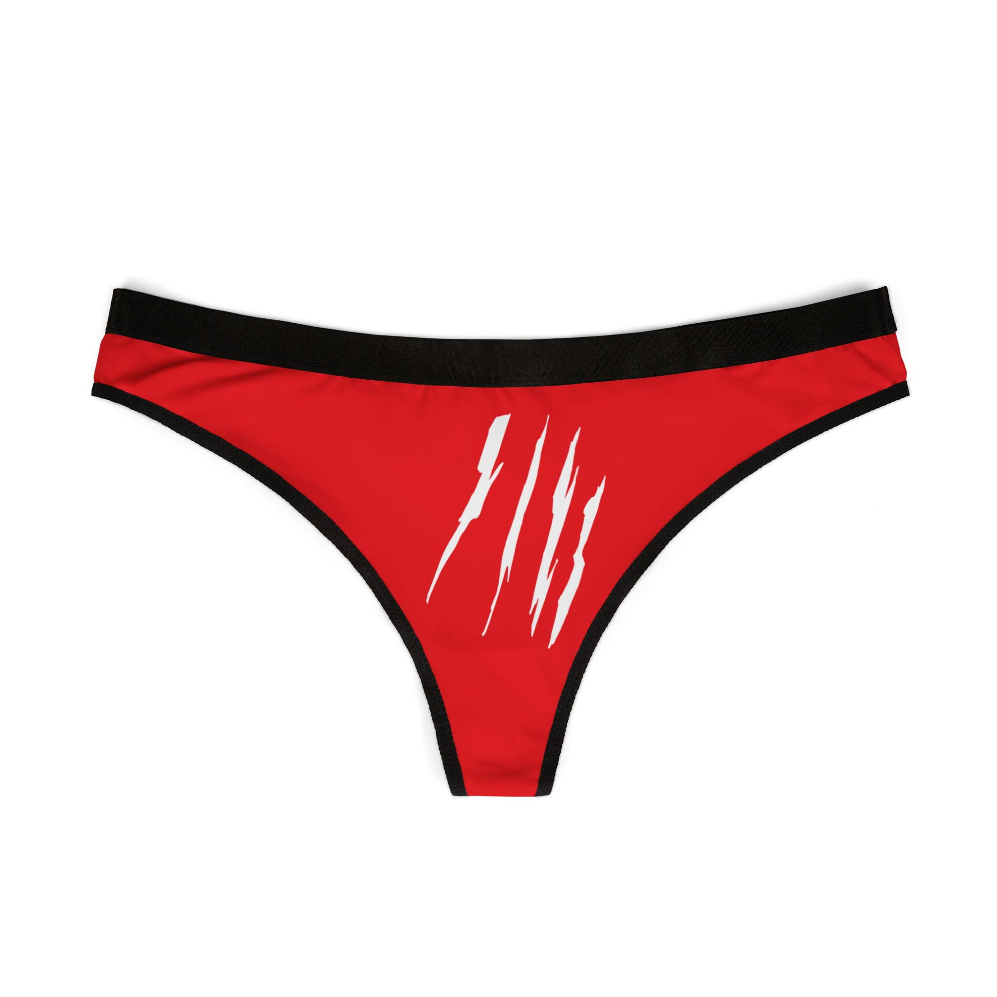 Effete Feline Claw Marks Scratch Women Thongs (AOP) - Walmart.com
