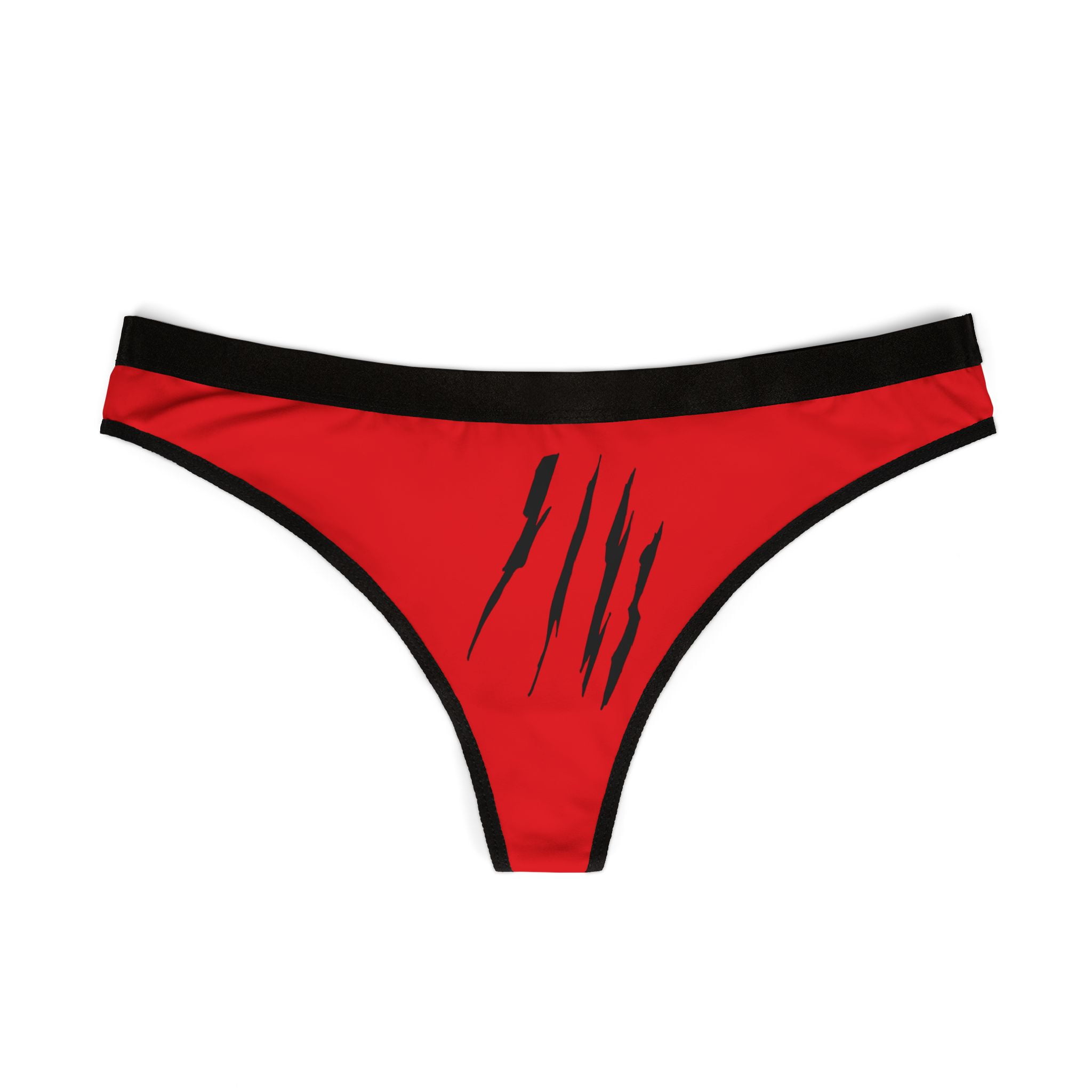 Effete Feline Claw Marks Scratch Women Thongs (AOP) - Walmart.com