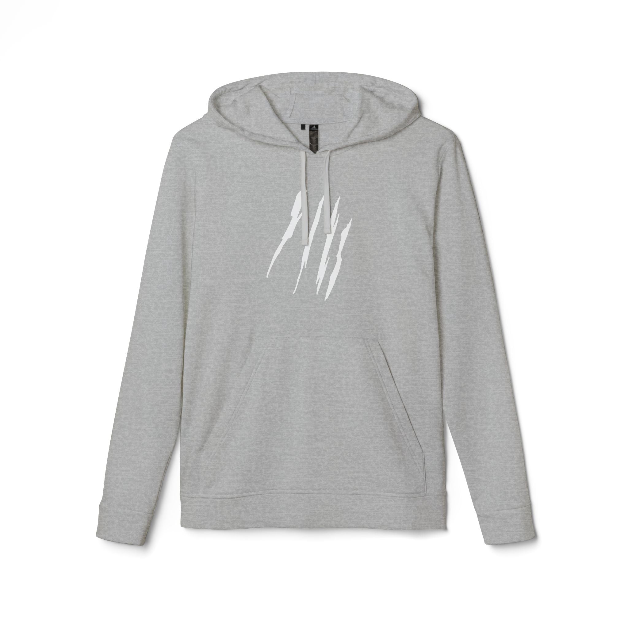 Effete Feline Claw Marks Scratch adidas® Unisex Fleece Hoodie - Walmart.com