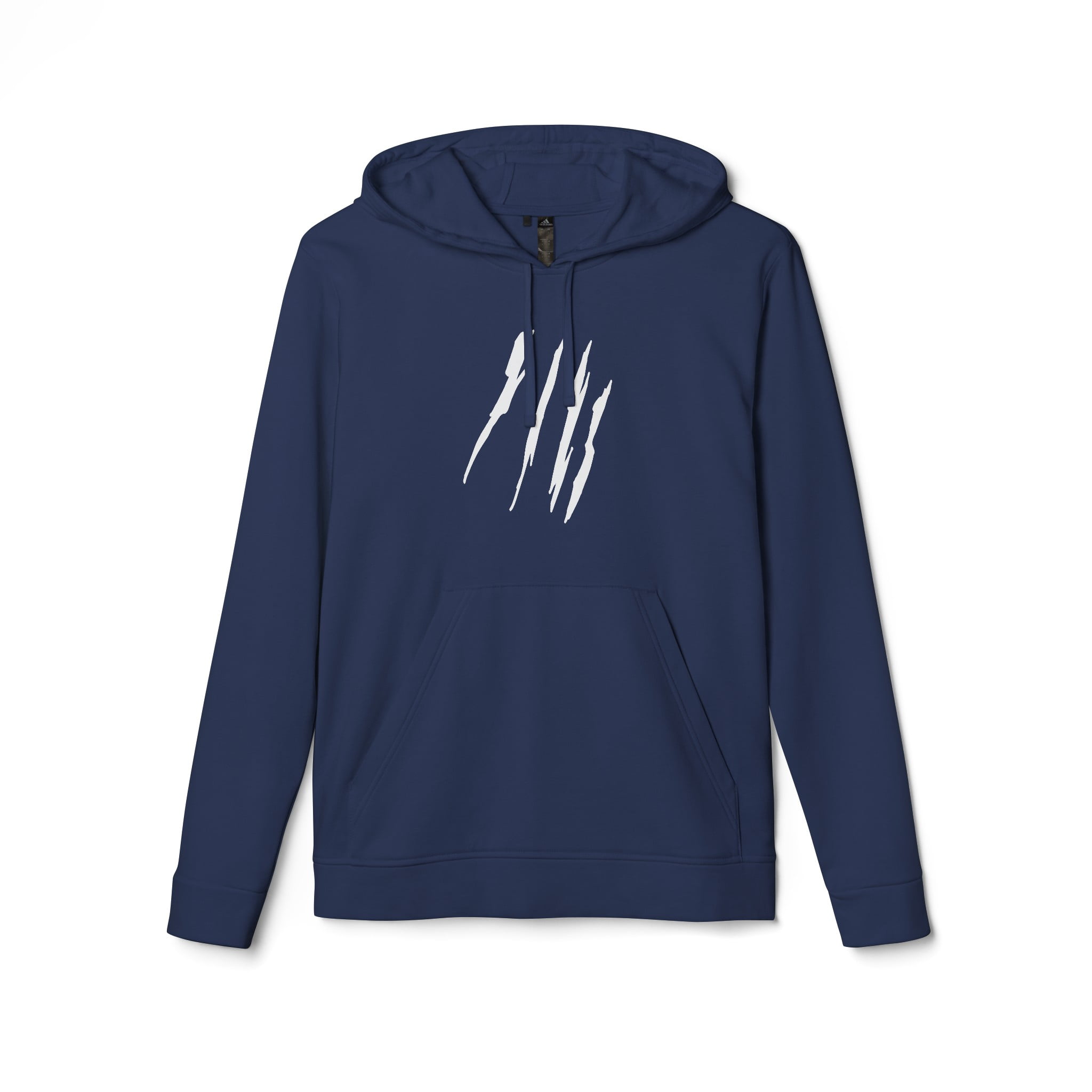 Effete Feline Claw Marks Scratch adidas® Unisex Fleece Hoodie - Walmart.com