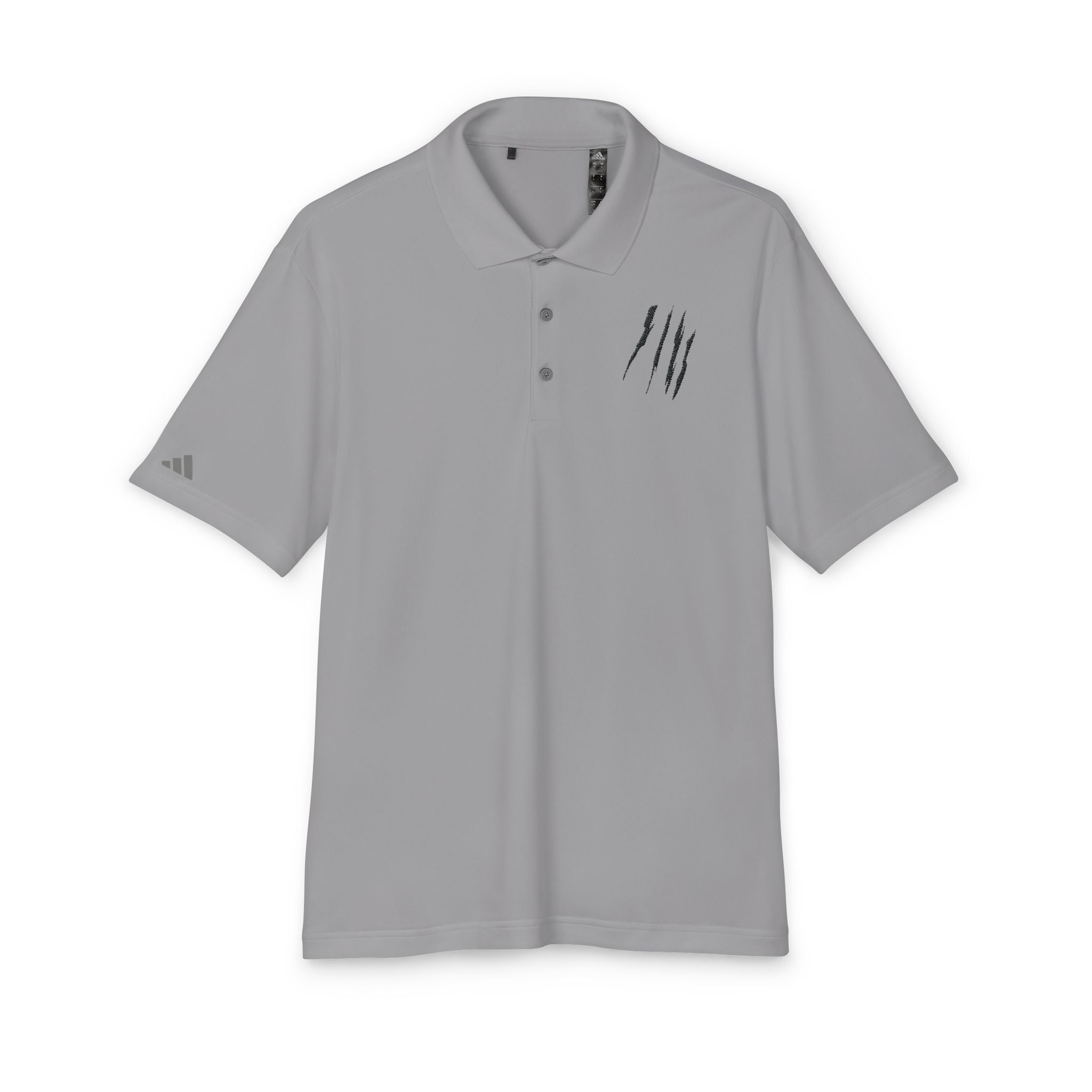 Effete Feline Claw Marks Scratch adidas® Unisex Performance Polo ...
