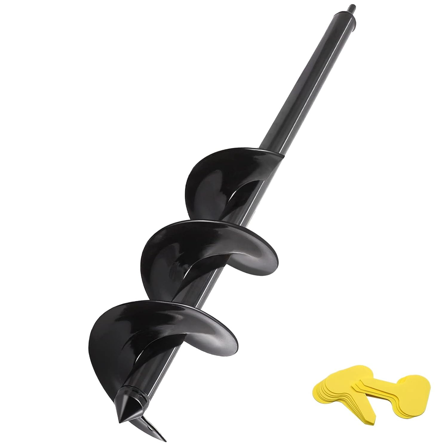 Efficiency Planting, Solid Shaft Auger Drill Bit - Multi-Purpose Garden ...