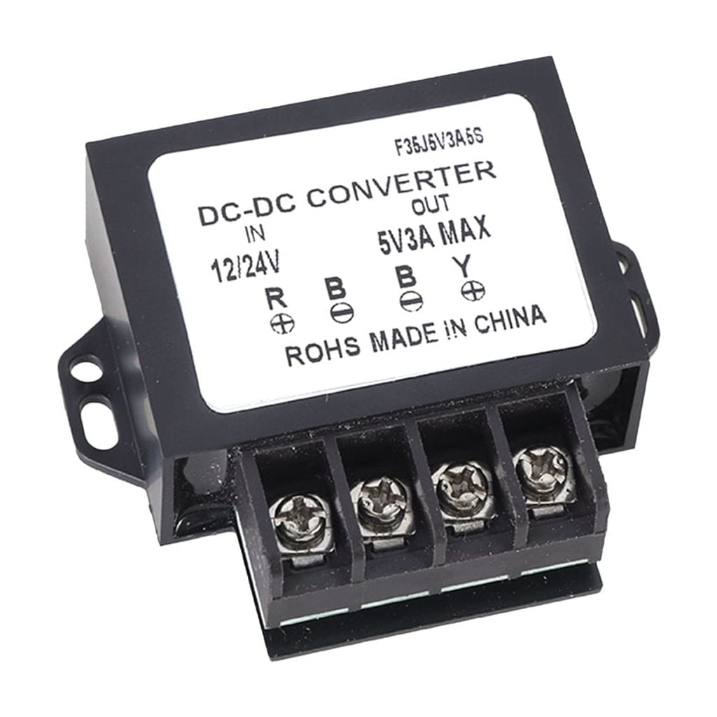 Efficient 12-24V to 5V 3A/5A Voltages Converter Power Adapter Module ...