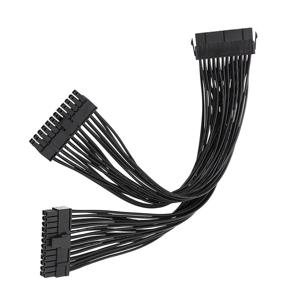 Efficient 24Pin Extension Cable Splitter Adapter Power Supply Cable ...