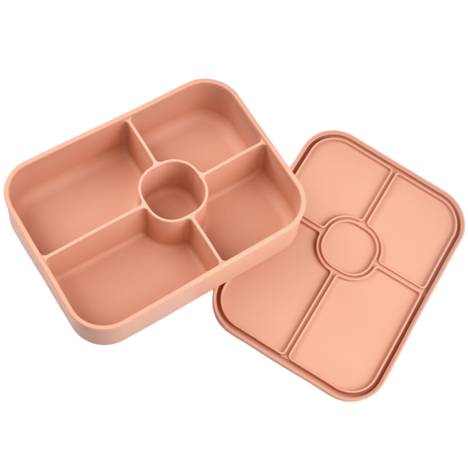 Efficient 5 Section Meal Preps Container Heat Resistant Freezers Safe ...