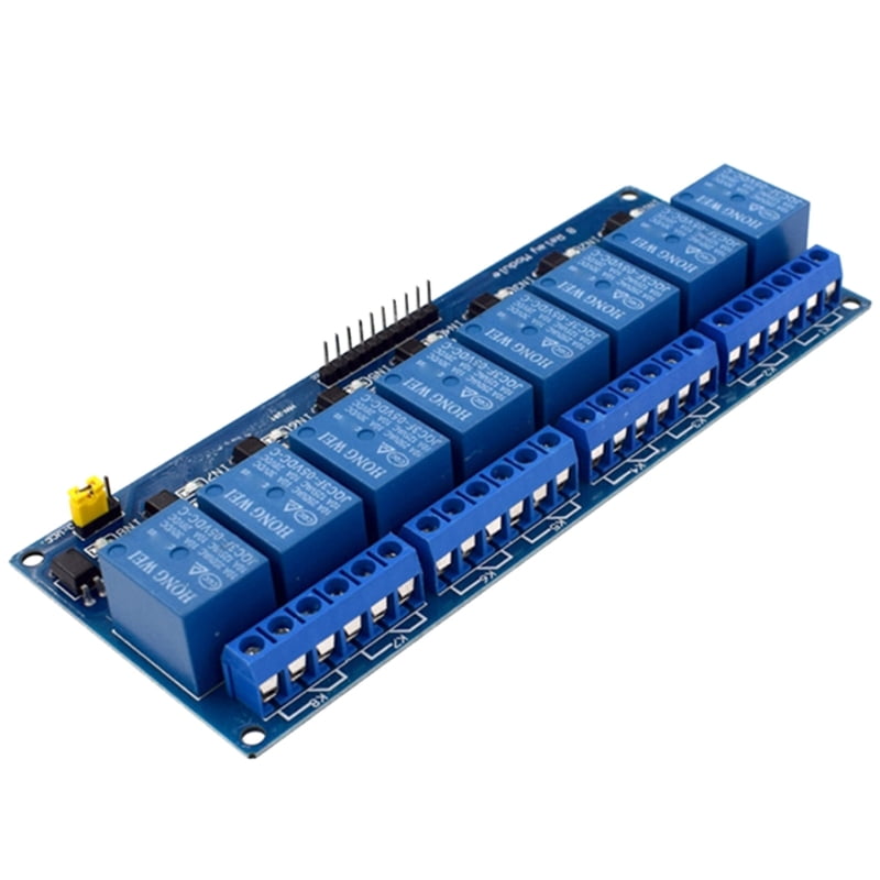 Efficient 8 Channel Relays Module 5V/12V/24V for Embedded System ...