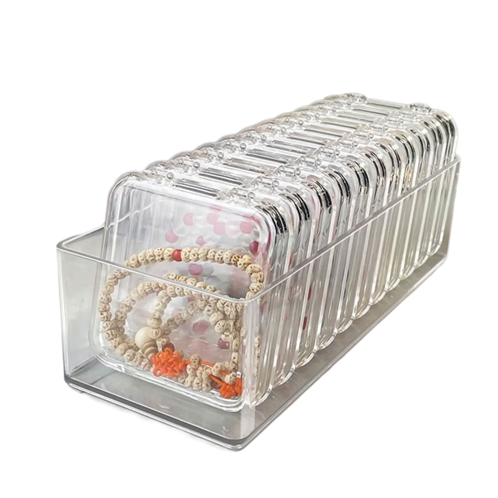 Efficient Acrylic Storage Case Practical Jewelry Display Box Stable ...