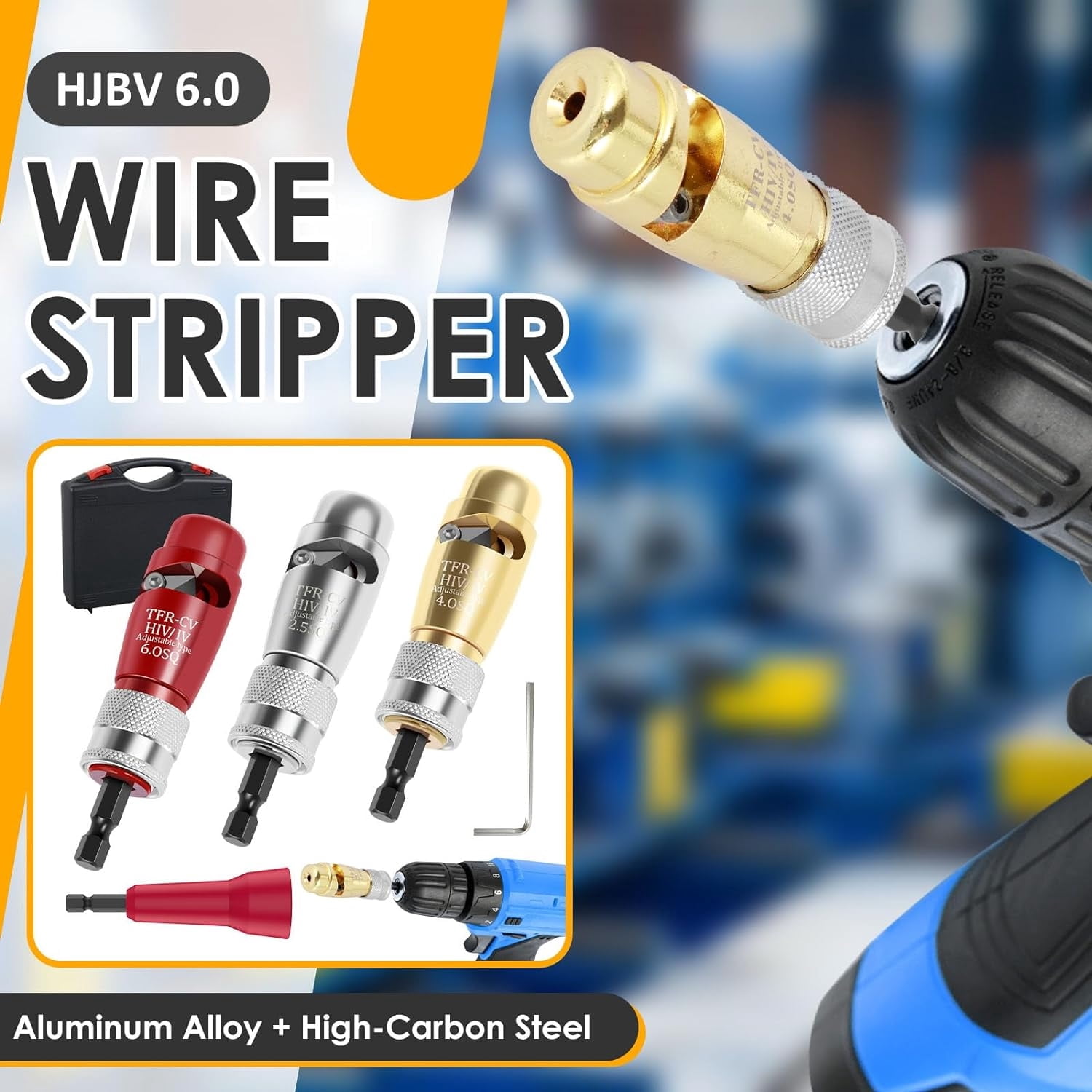 Efficient Adjustable Square Wire Stripper and Twister Set - Handy Wire ...