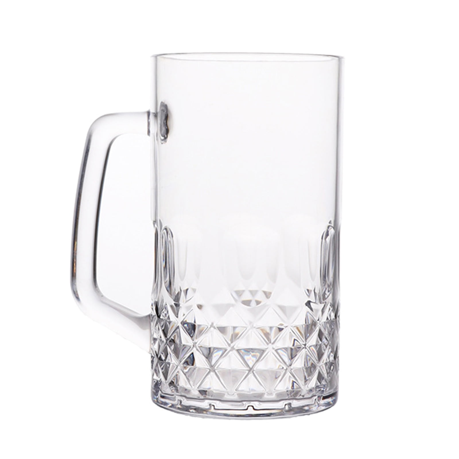 Efficient And Delicate Designs Beer Mugs Practical Wide Handle Dimpled ...