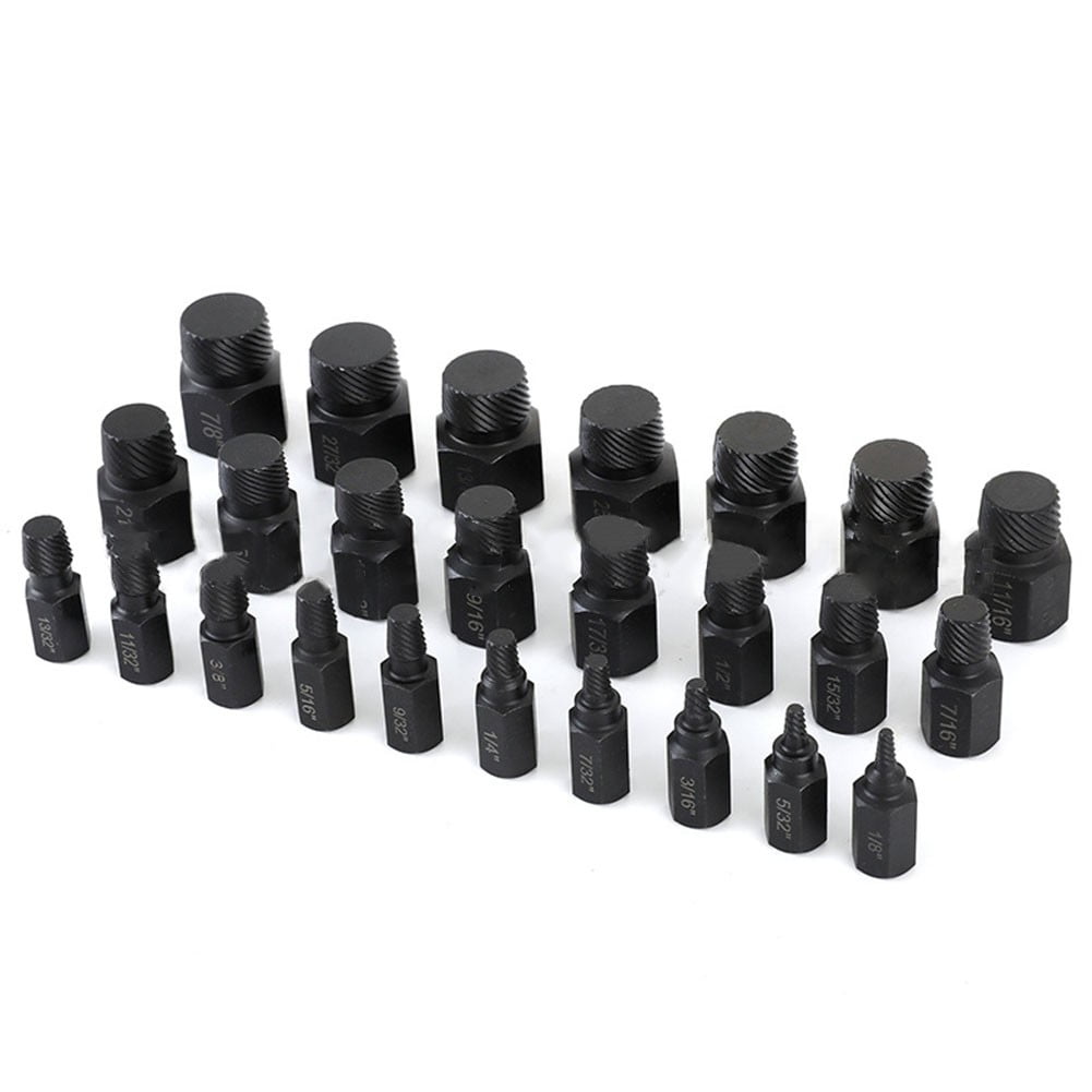 Efficient And Effective Screw Extraction Tool 25Pcs Multispline Screw ...
