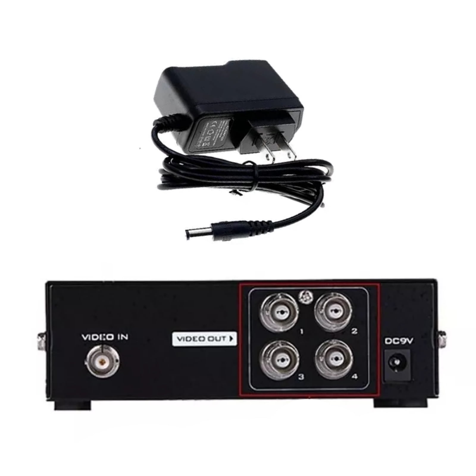 Efficient BNC Splitter for Multi-Screen Applications Quality Components, Plug and Play - Walmart.com