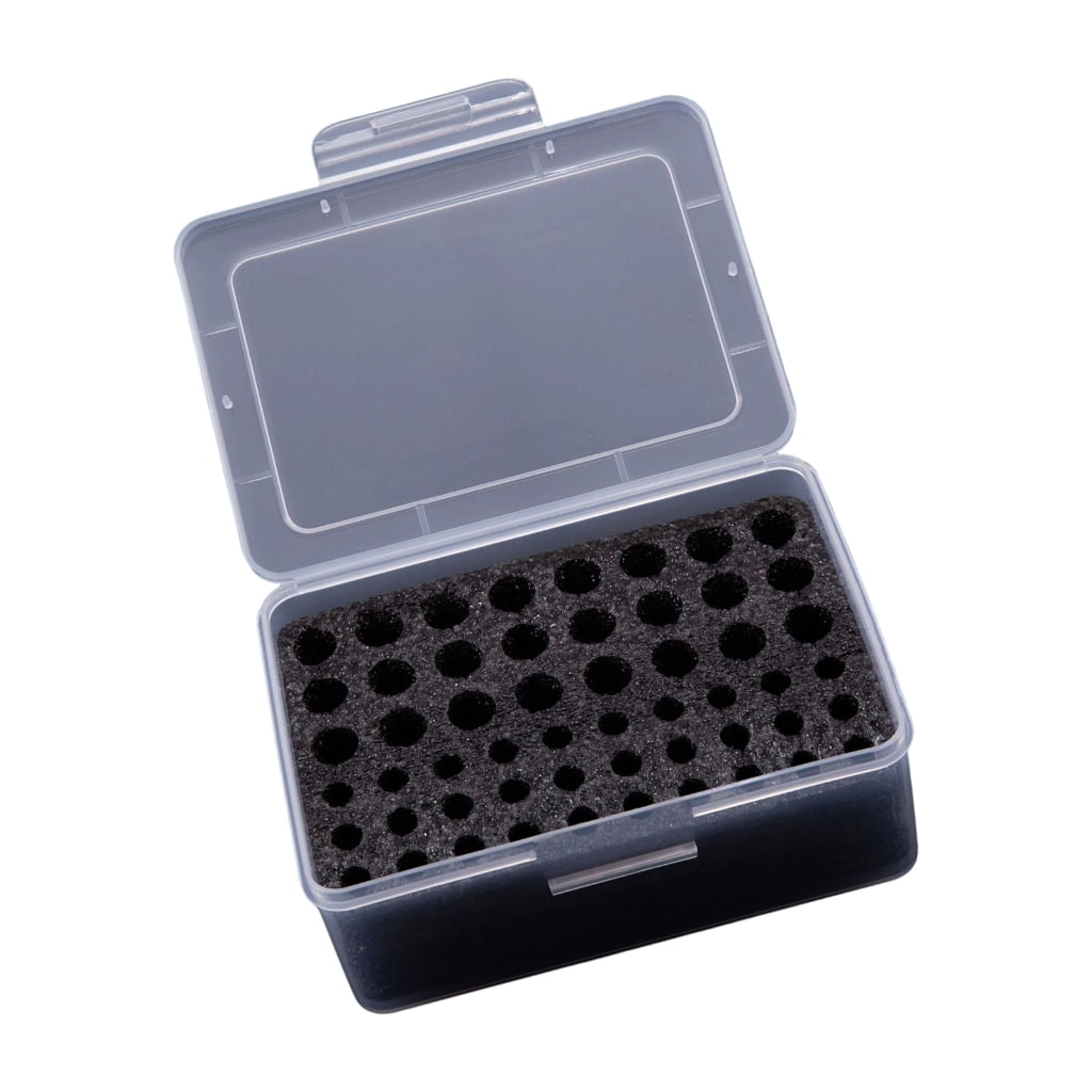 Efficient Battery Holder 54 Slot 2A 3A Organizers Clear View Water ...
