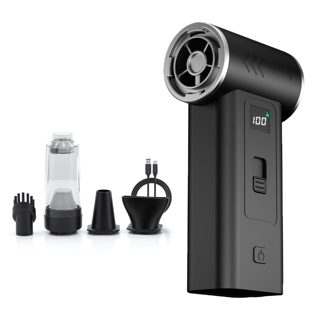 Efficient Car Vacuum Blower Fan ABS for Dust Debris Elimination ...