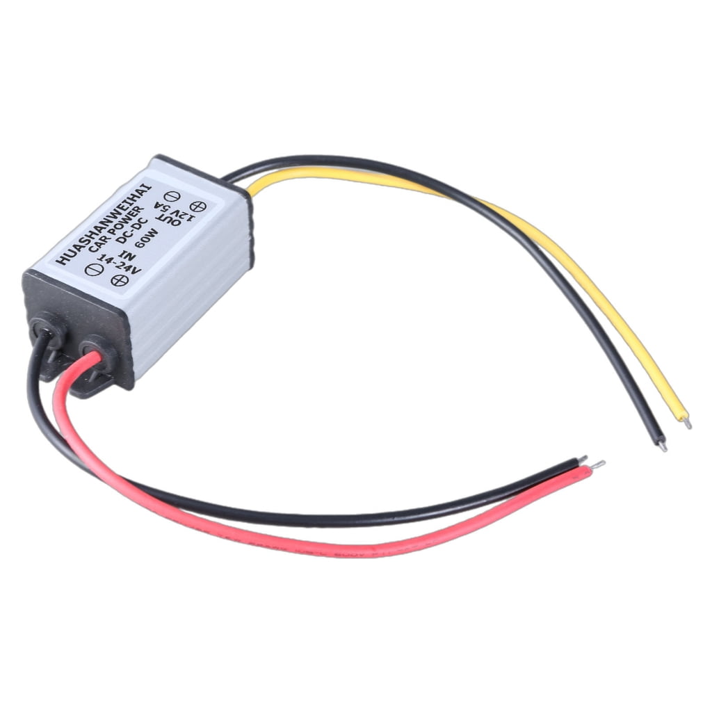 Efficient Car Voltages Regulator 14-24V to 12V Converters Step Down Power Module for Electronics ...