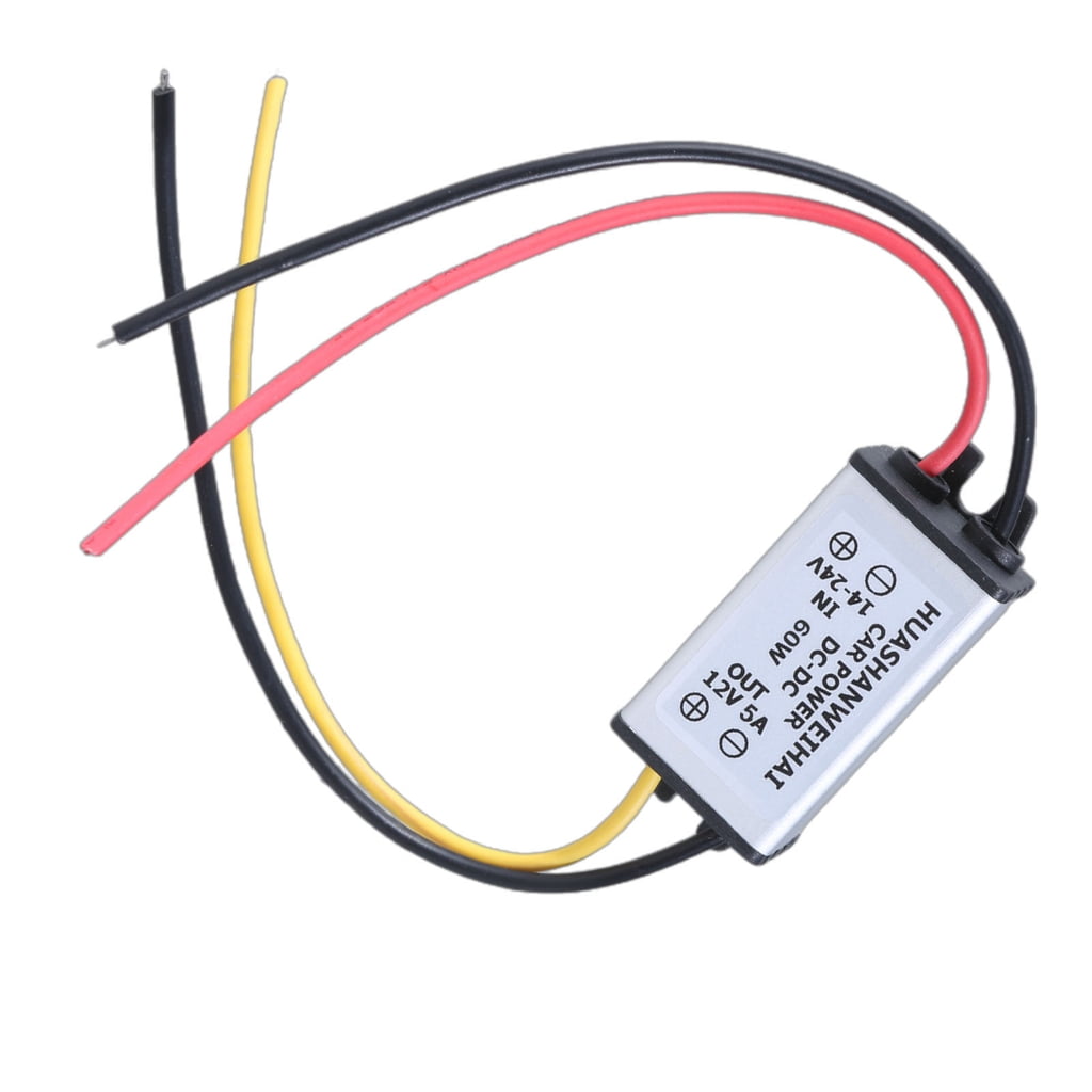 Efficient Car Voltages Regulator 14-24V to 12V Converters Step Down Power Module for Electronics ...