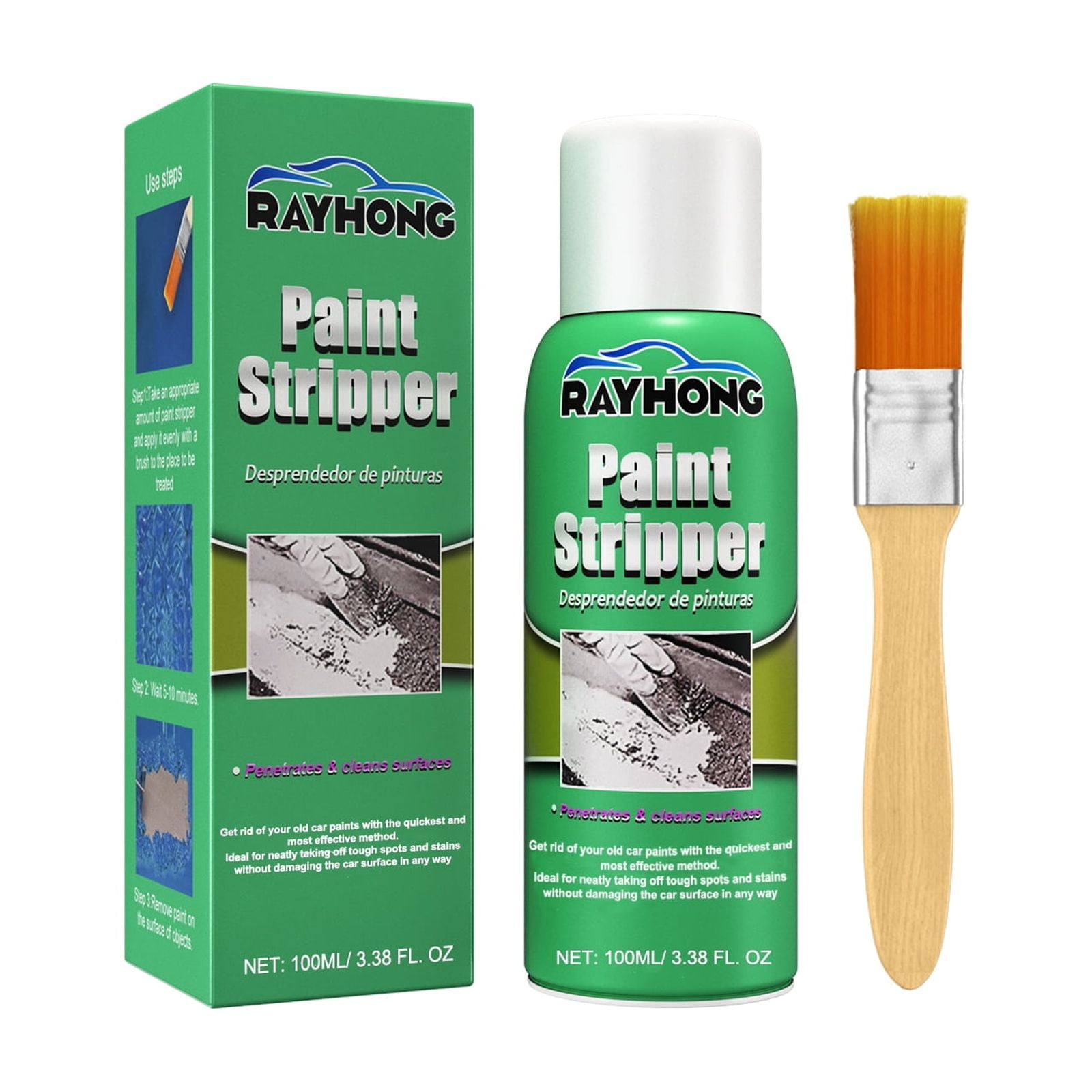 Efficient Car Wheel Paint Stripper with Deionized Water Solvent ...