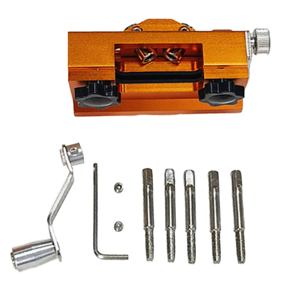 Efficient Chainsaw Sharpener Kit: Portable Hand Crank Tool with 3 ...
