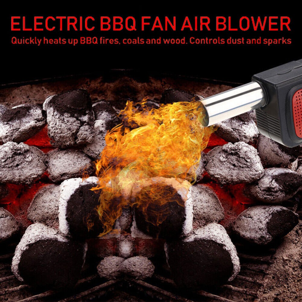 Efficient Charcoal Grill Ignition with the Portable BBQ Fan Air Blower ...