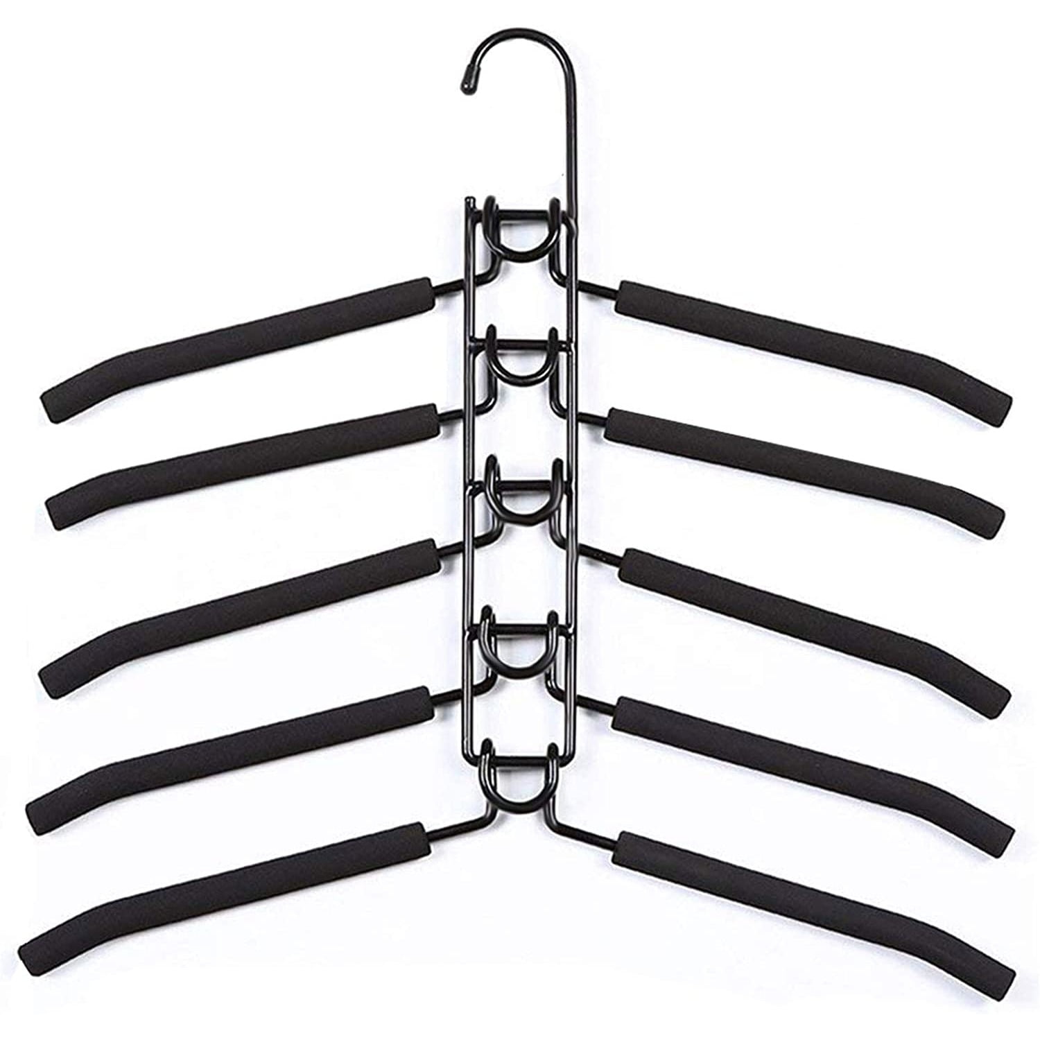 Efficient Closet Savers, Space Saving Clothes Hangers with Multilayer ...