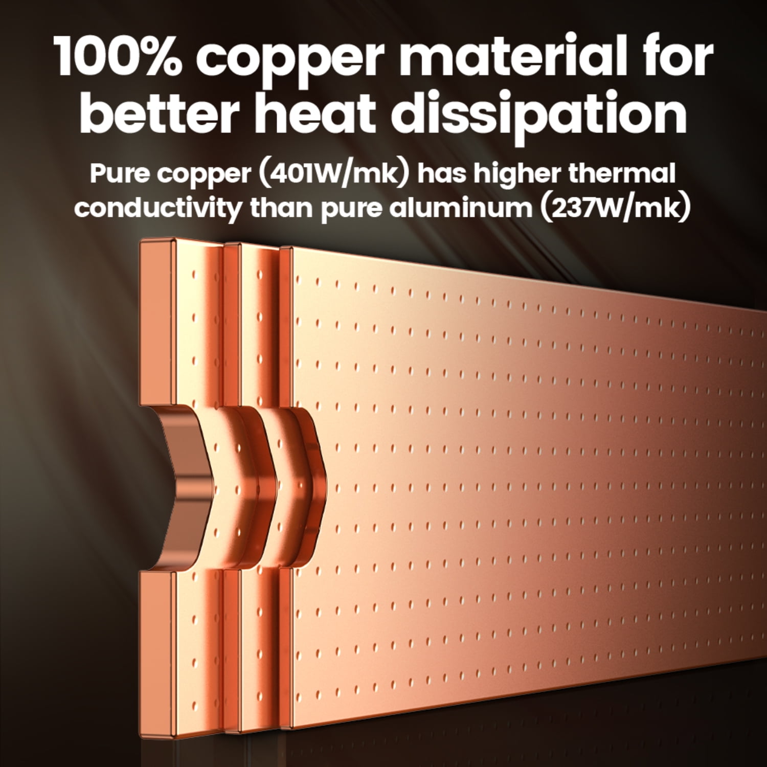 Efficient Copper M.2 Heatsink High-quality Advanced NVMe 2280 SSD ...