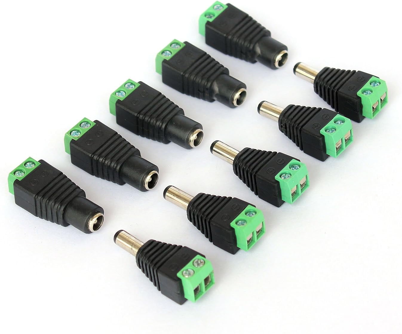 Efficient DC Power Jack Plug, Adapter Connector for CCTV Security ...