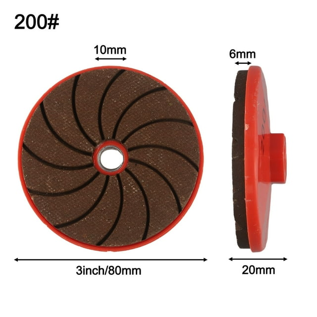 Efficient Diamond Buffing Disc with Heat Dissipation Features at 3 inch ...