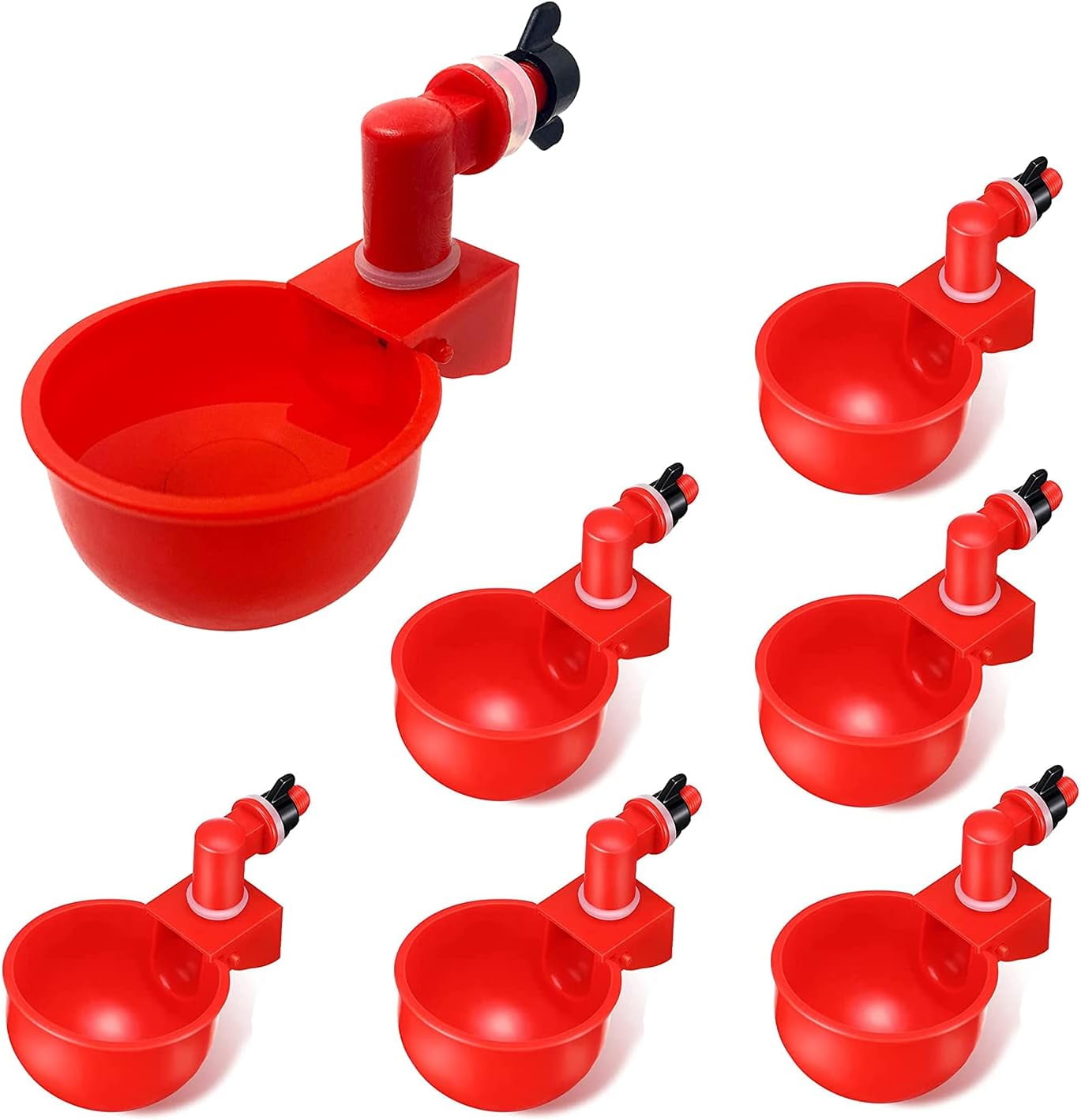 Efficient Diy Poultry Waterer for Auto-Fill Cups, Wide Application with ...