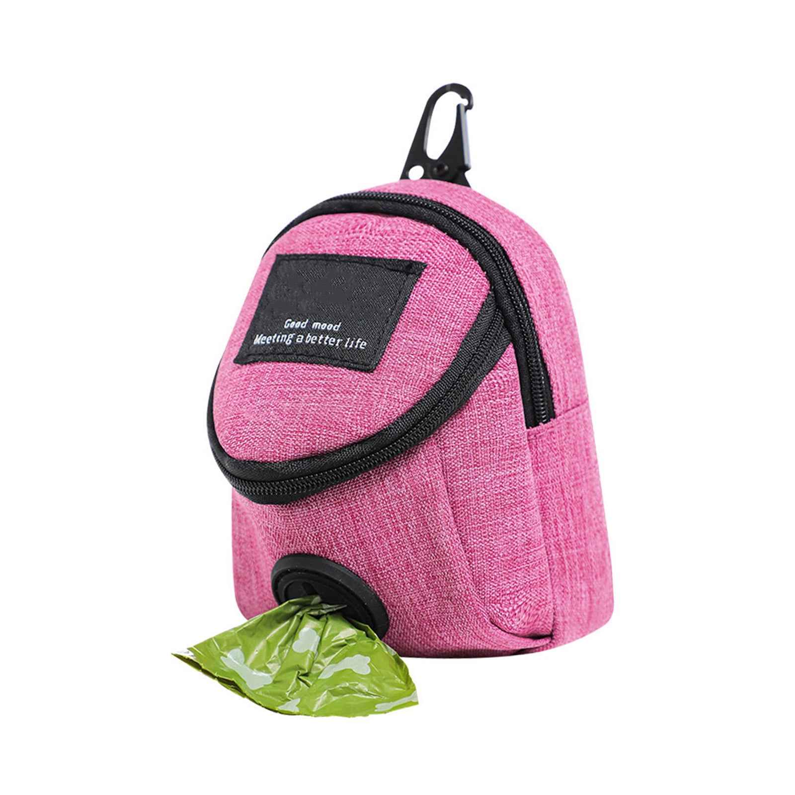 Efficient Dog Poop Bag Holder with Treats Storage Pocket Leash ...