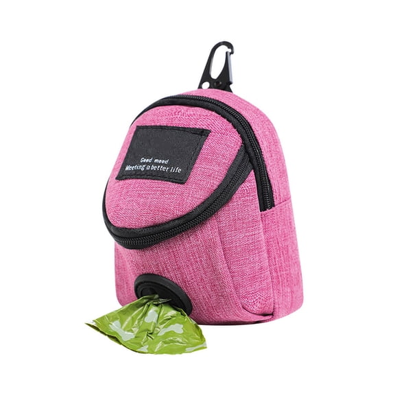 Efficient Dog Poop Bag Holder with Treats Storage Pocket Leash ...