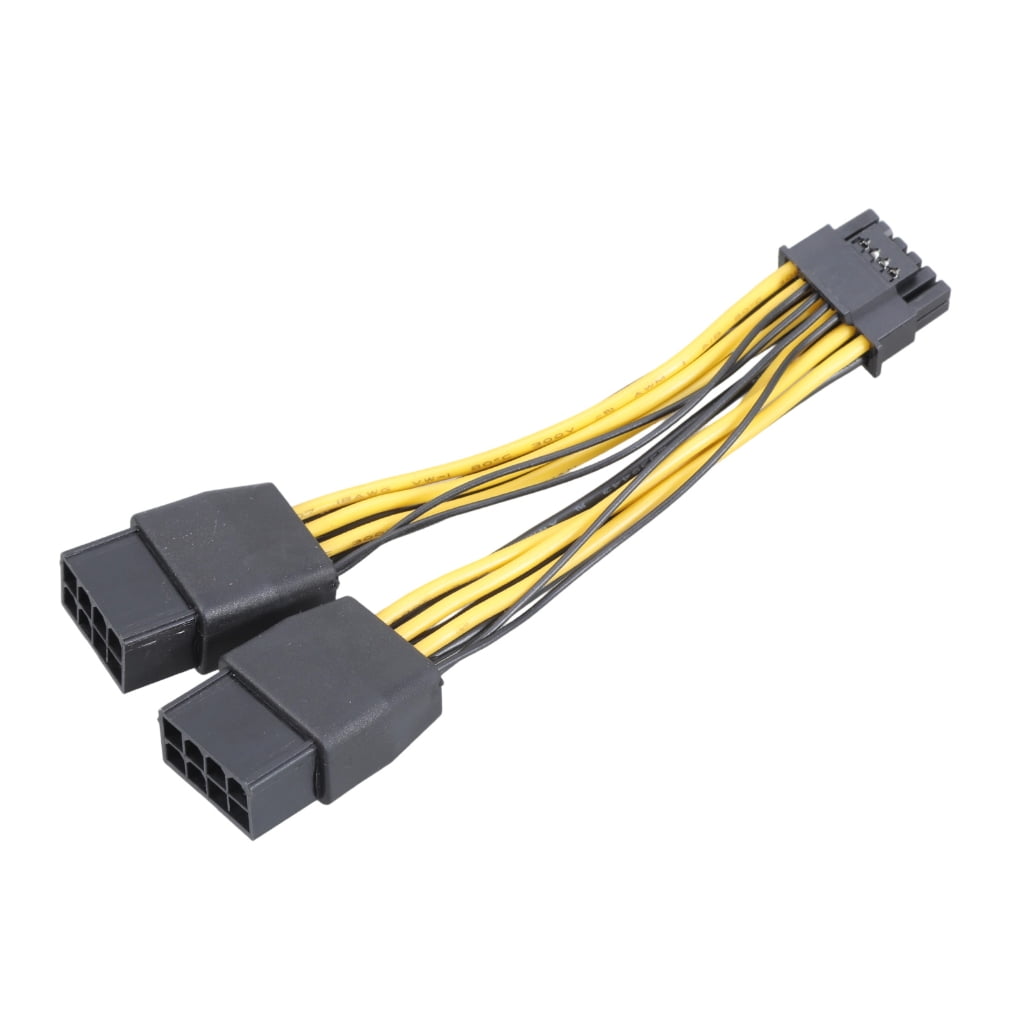 Efficient Double 8Pin 6+2PIN to 12+4Pin 16Pin Power Adapter Cable for ...